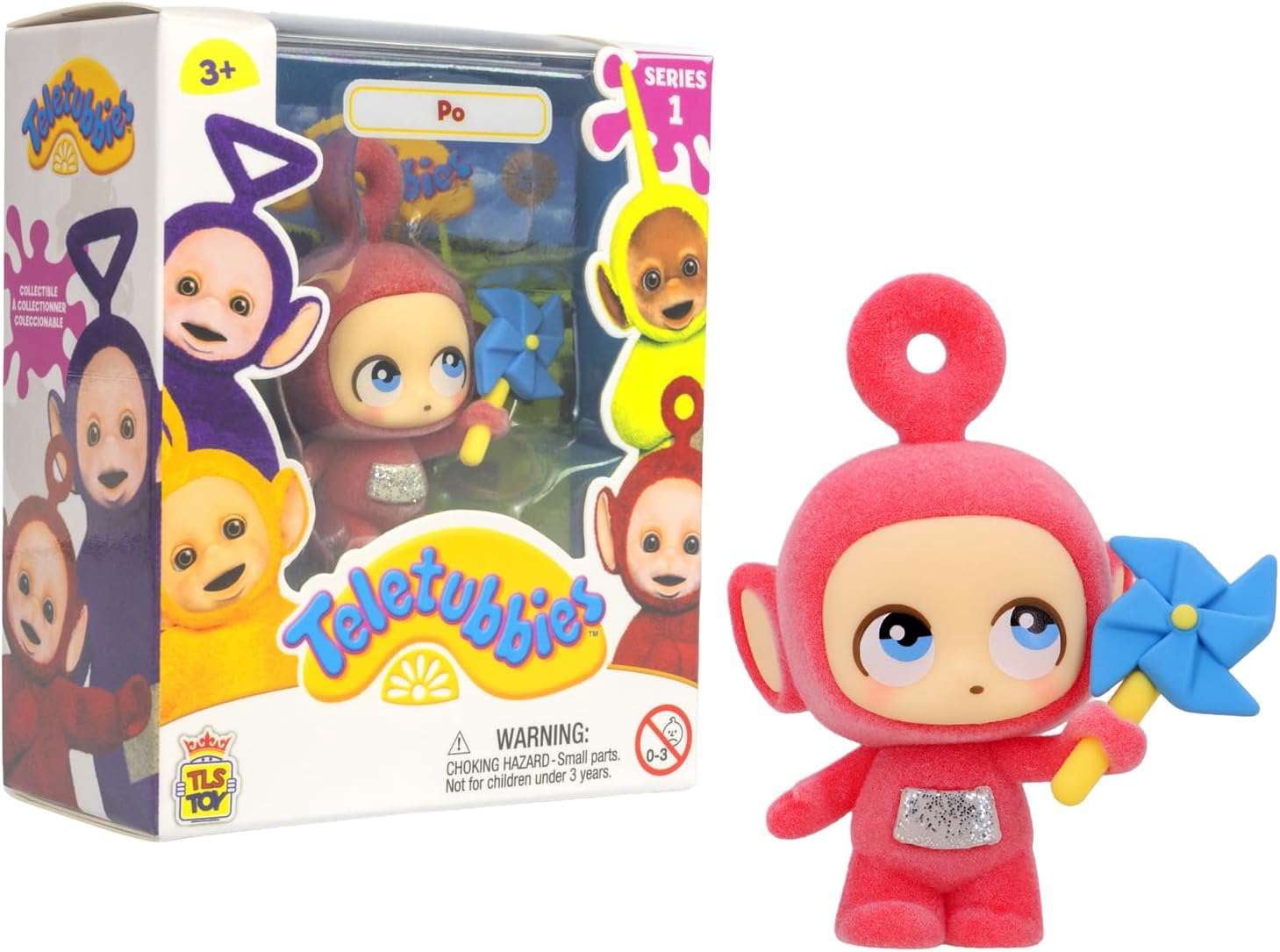 Teletubbies Series 1 Po Minifigure [Flocked] - Walmart.com