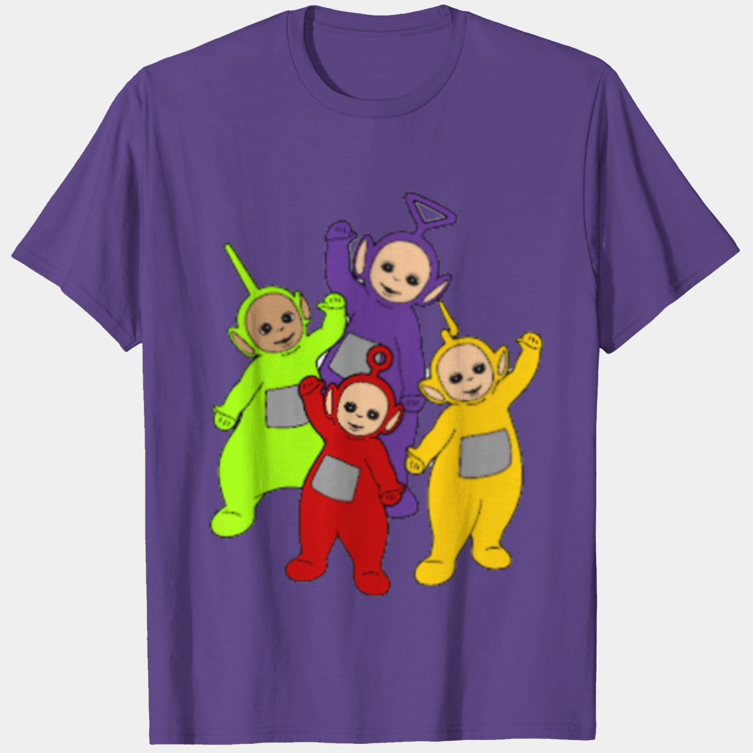 Teletubbies Teletubbies Teletubbies Unisex Cotton T-shirt - Walmart.com
