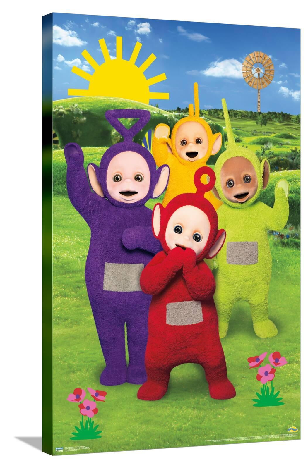 Teletubbies - Time For Teletubbies Canvas Wall Poster, 22.375" x 34 ...