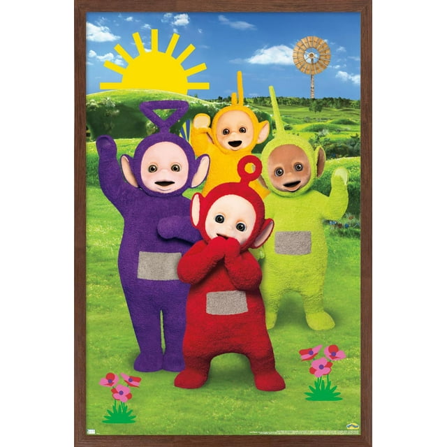 Teletubbies - Time For Teletubbies Wall Poster, 22.375" x 34" Framed ...