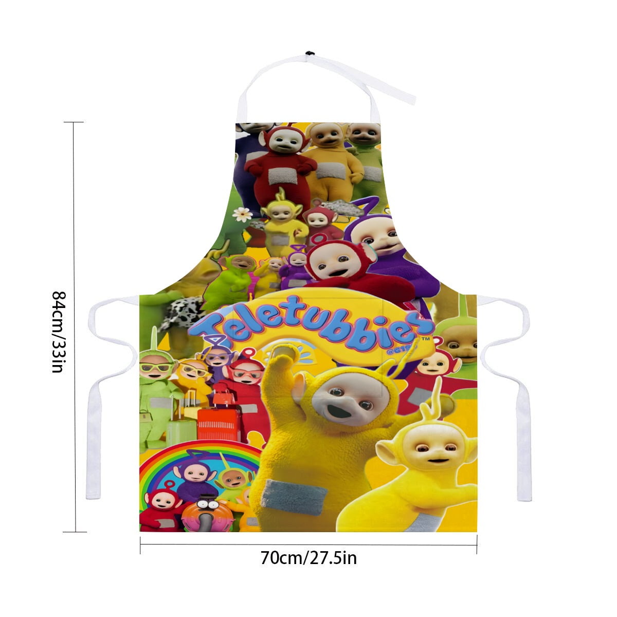 Teletubbies apron with pockets, waterproof apron for adults, adjustable ...