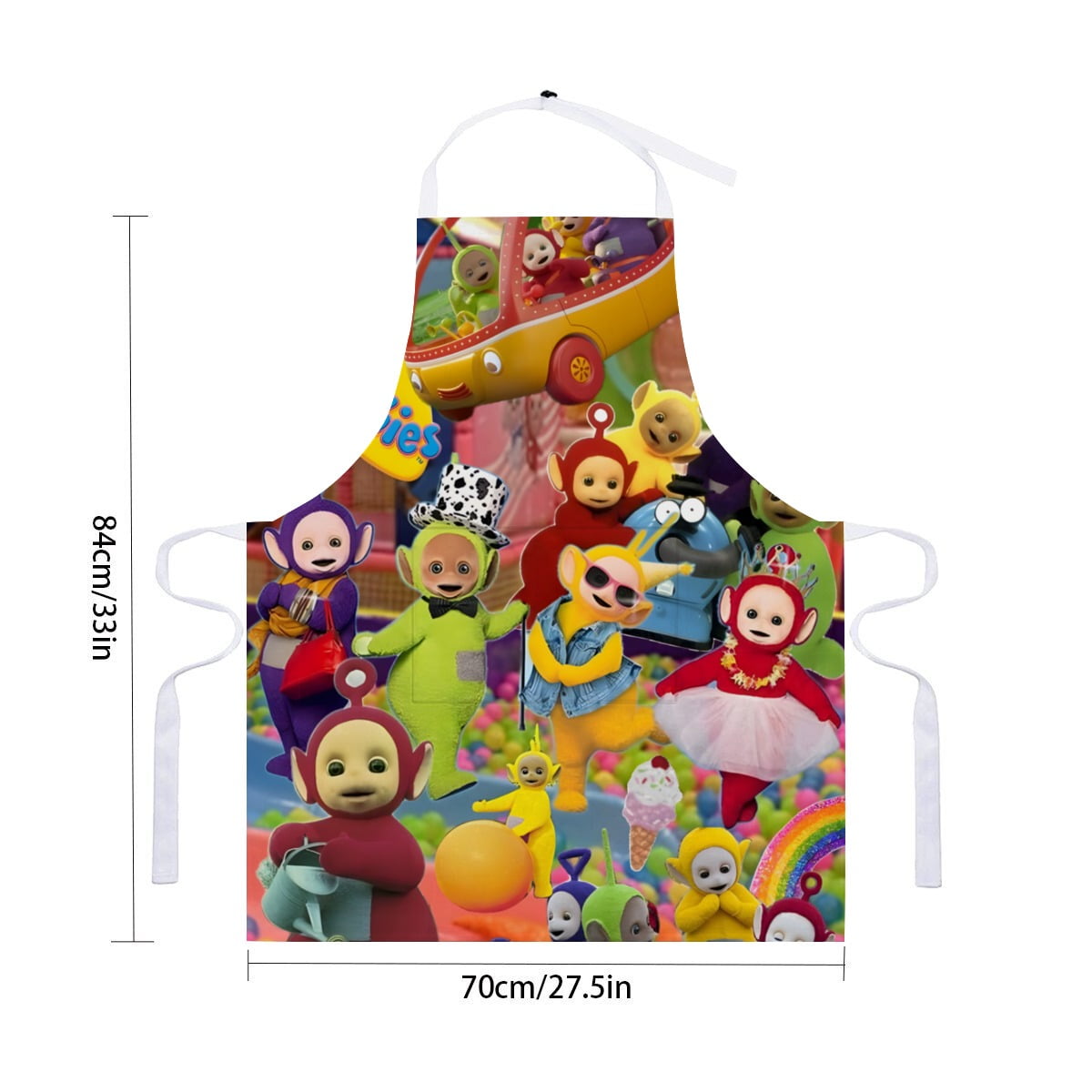 Teletubbies apron with pockets, waterproof apron for adults, adjustable ...