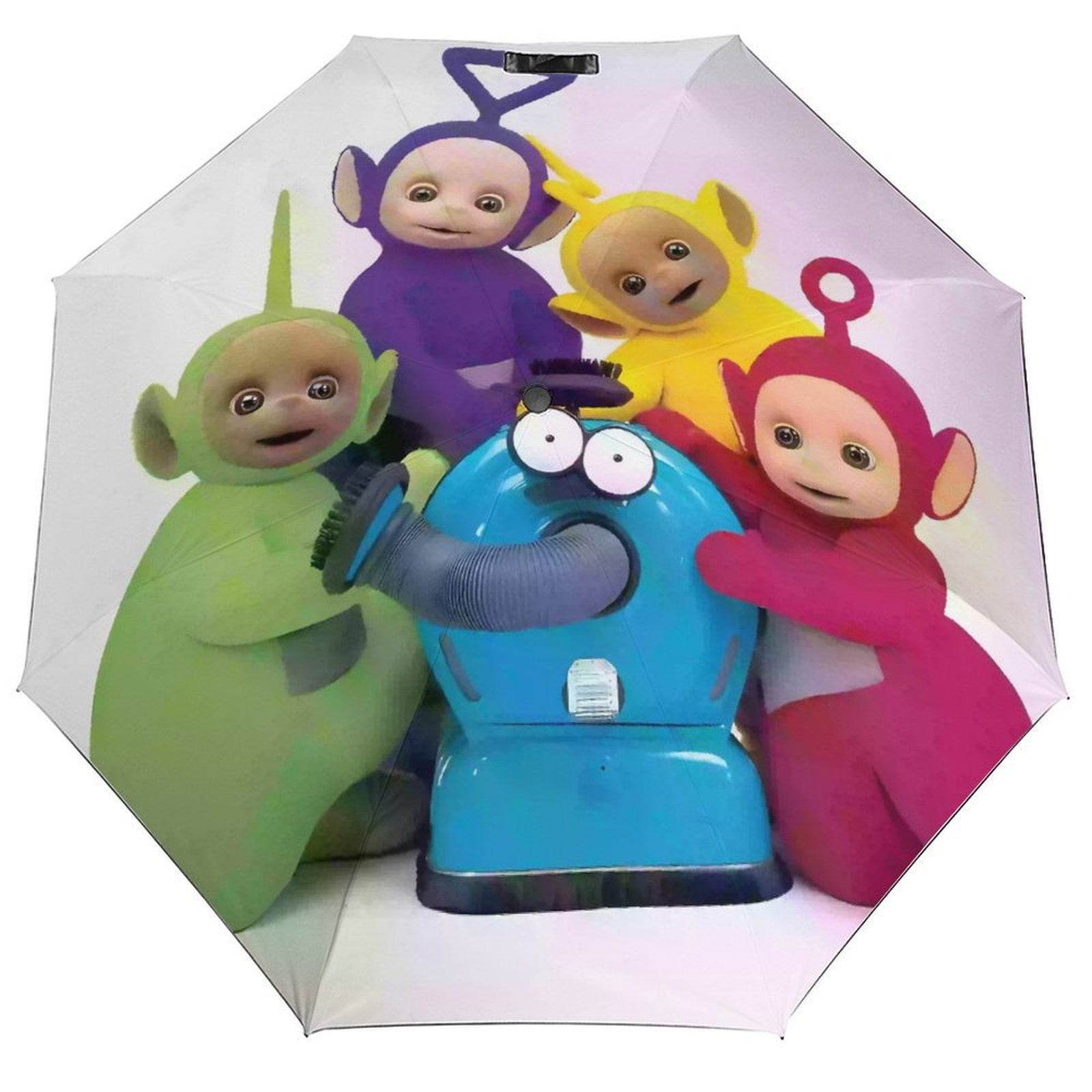 Teletubbies-theme 3 Fold Auto Umbrella sunshade for Outdoor activities ...