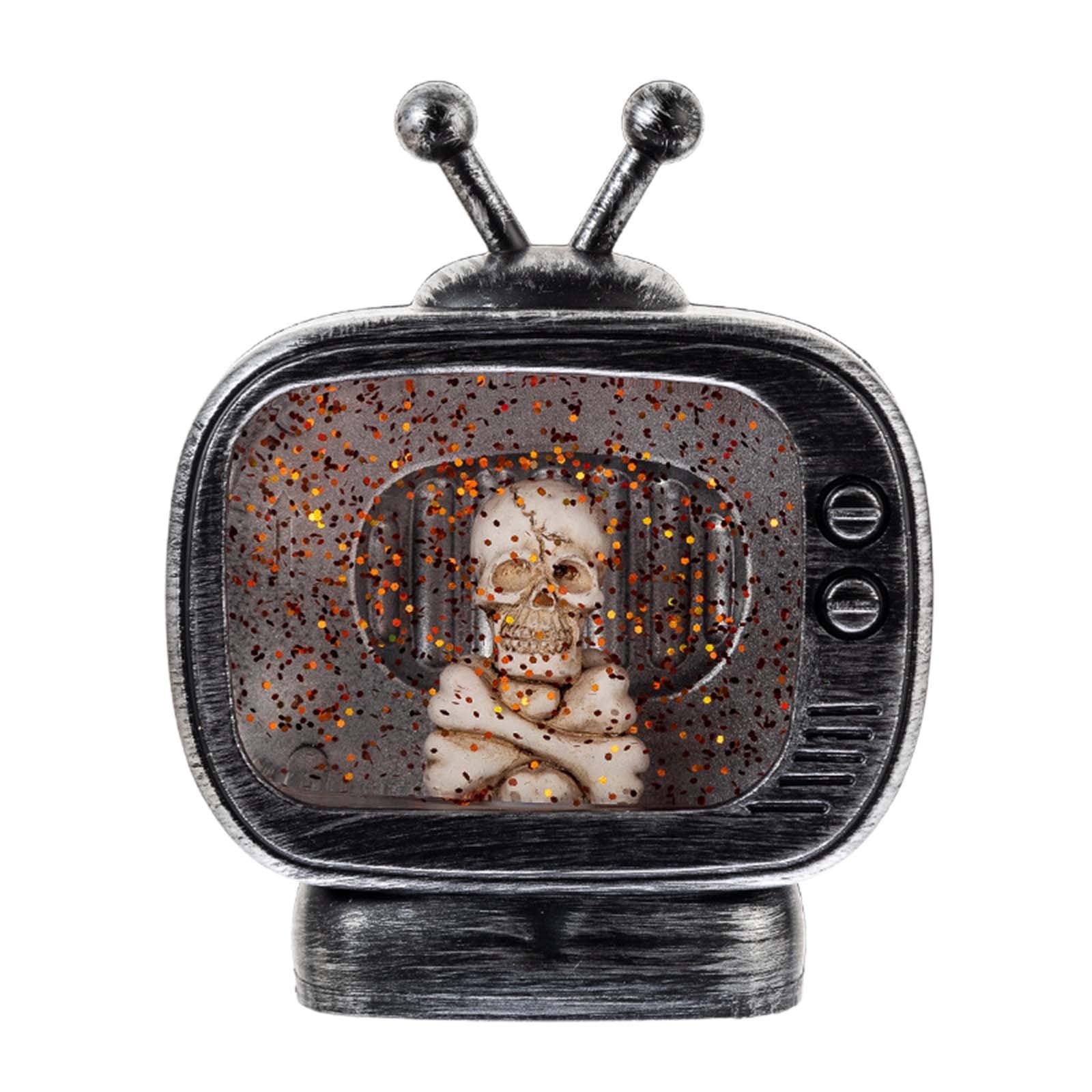 Television Shape Figurine Ghostly Light Props For Mystery Games False ...