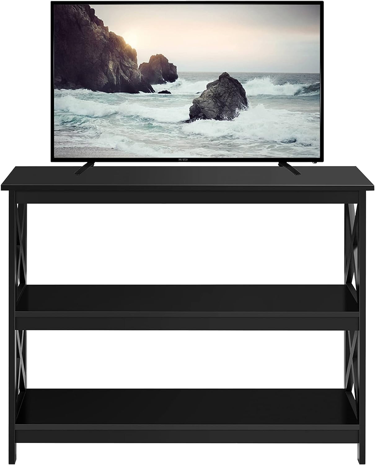 Television Stands & Entertainment Centers with 3 Tier Storage Shelf TV ...