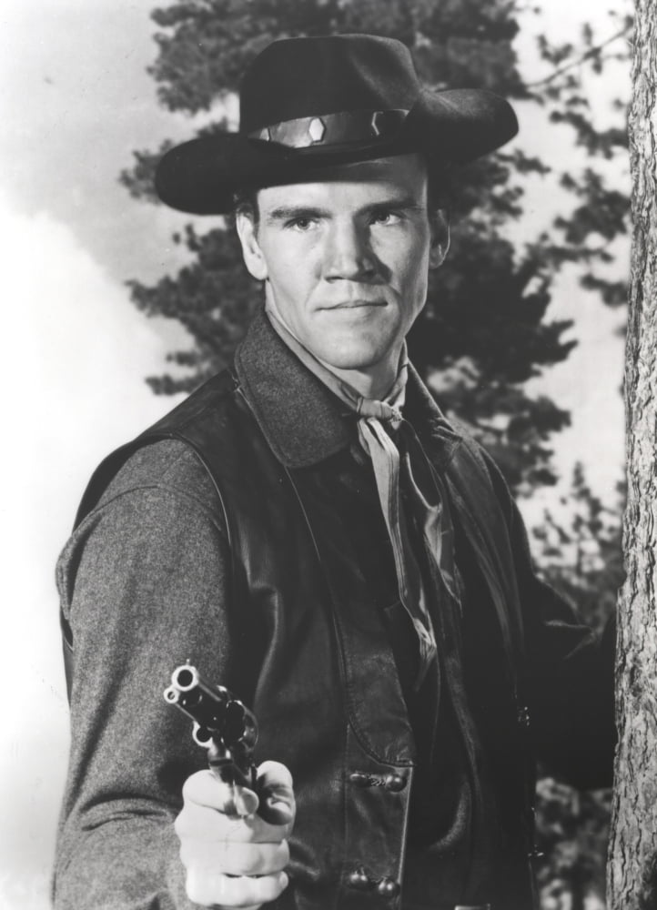 Television still of a man pointing a gun from Bonanza Photo Print (8 x ...