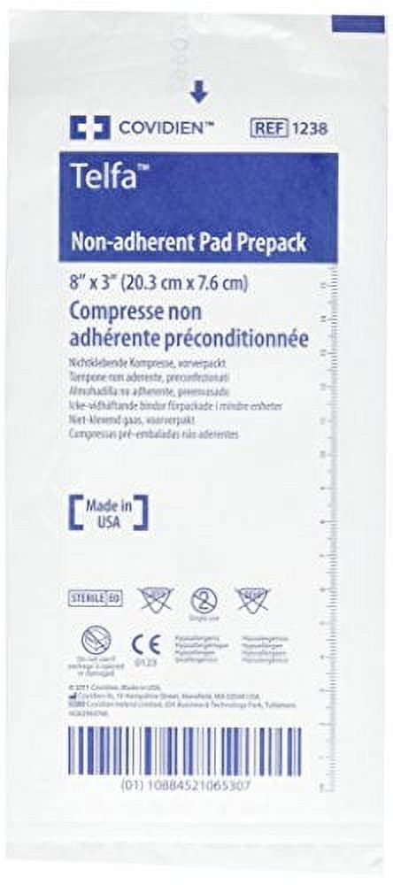 Telfa Non Adherent Dressing Pads 3 Inches X 8 Inches - 50 Ea - Walmart.com