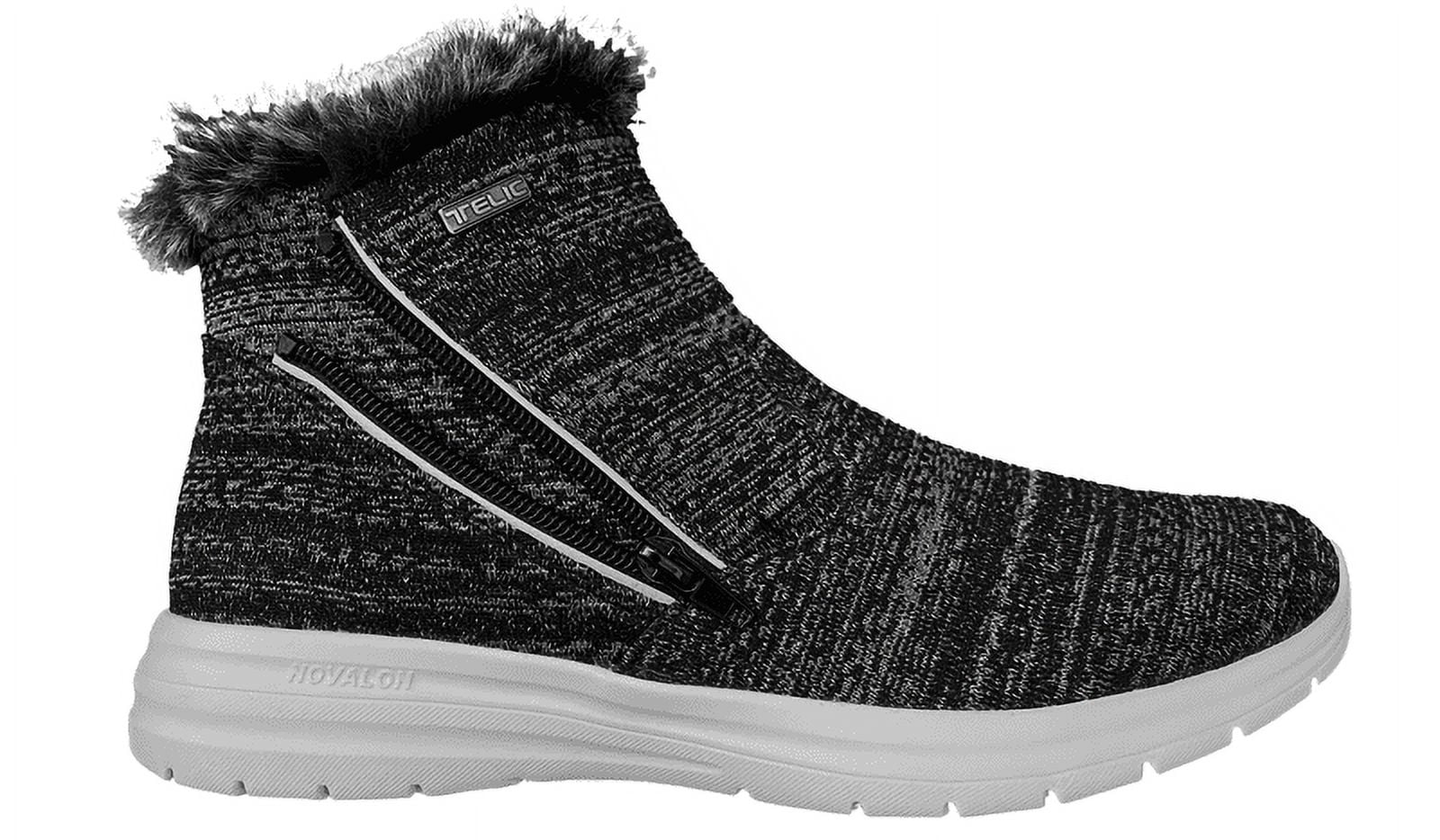 Telic Footwear Apres-Ski Recovery Boot, Granite Color, Women's US Size ...