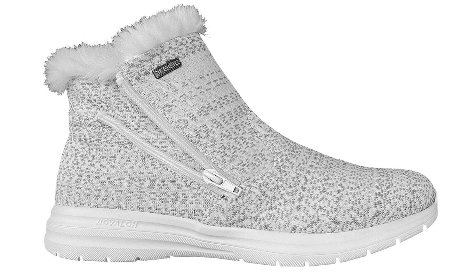 Telic Footwear Apres-Ski Recovery Boot, Snowdrift, US Women's 7 ...