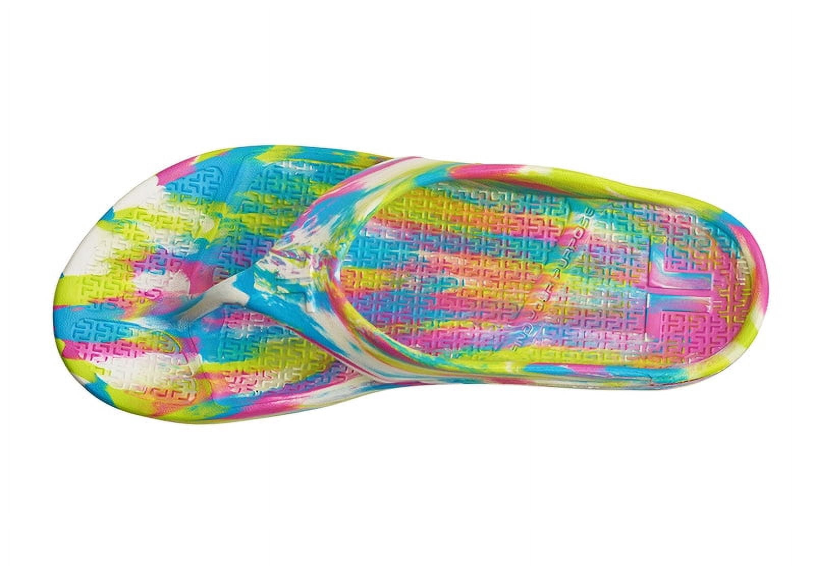 Telic Energy Flip Flop - Cotton Candy - S - US Women's 8 / Men's 7 ...