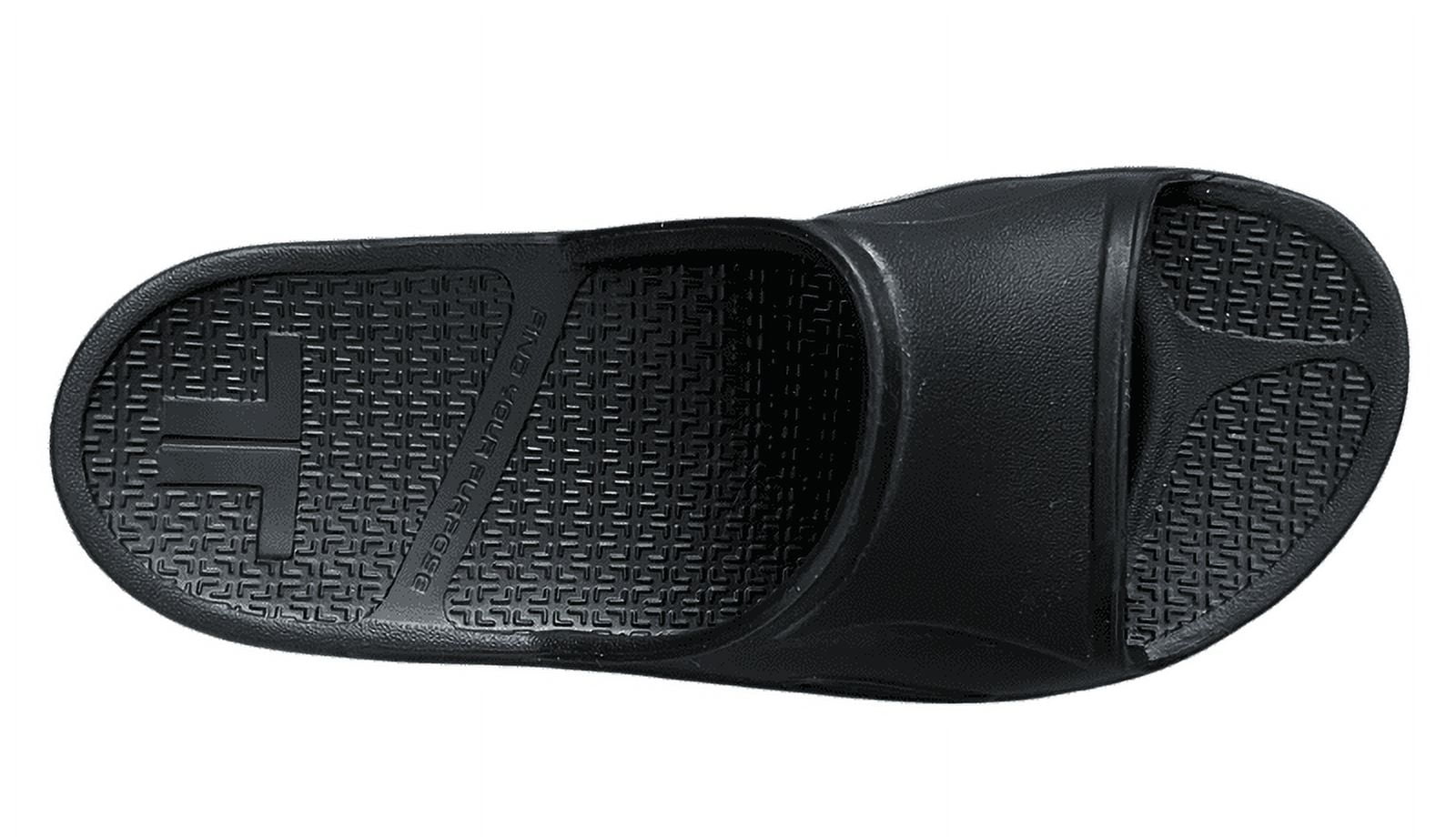 Telic Recharge Slide X - Midnight Black - 4XL - US Men's 14 - Walmart.com