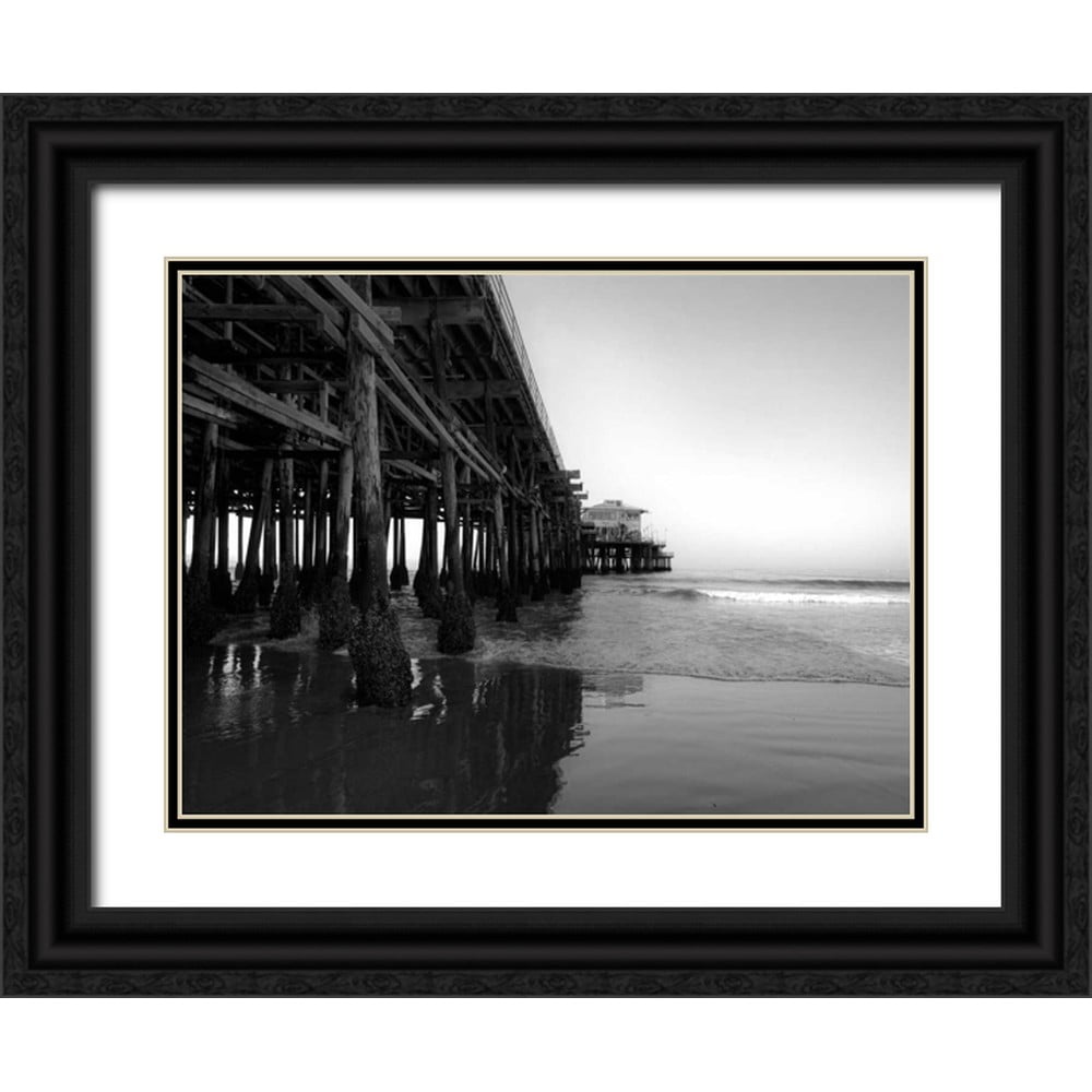 Telik, Tracey 18x14 Black Ornate Wood Framed with Double Matting Museum ...