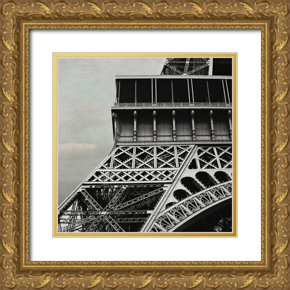 Telik, Tracey 20x20 Gold Ornate Wood Framed with Double Matting Museum ...