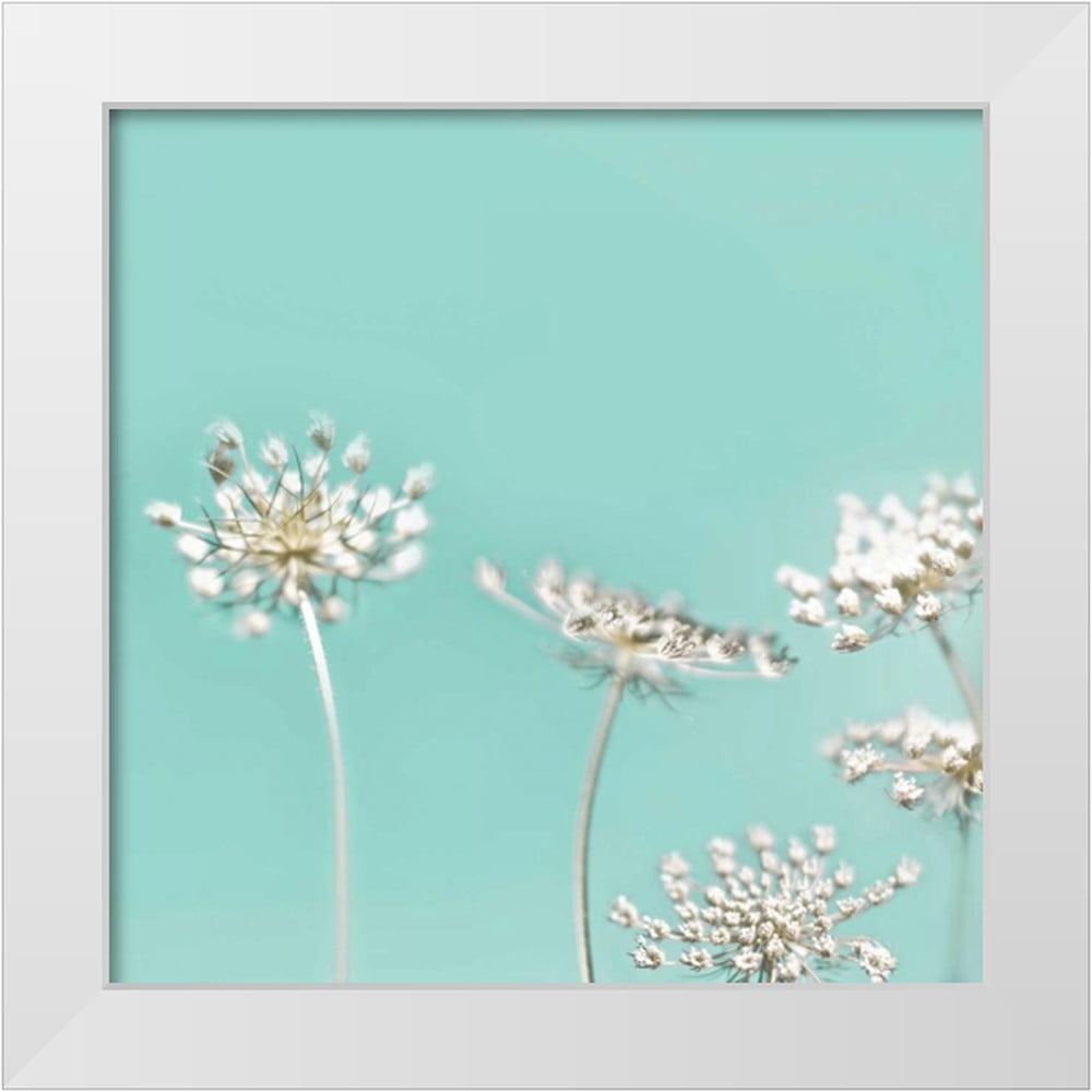 Telik, Tracey 20x20 White Modern Wood Framed Museum Art Print Titled - Queens Mint 40 - Walmart.com