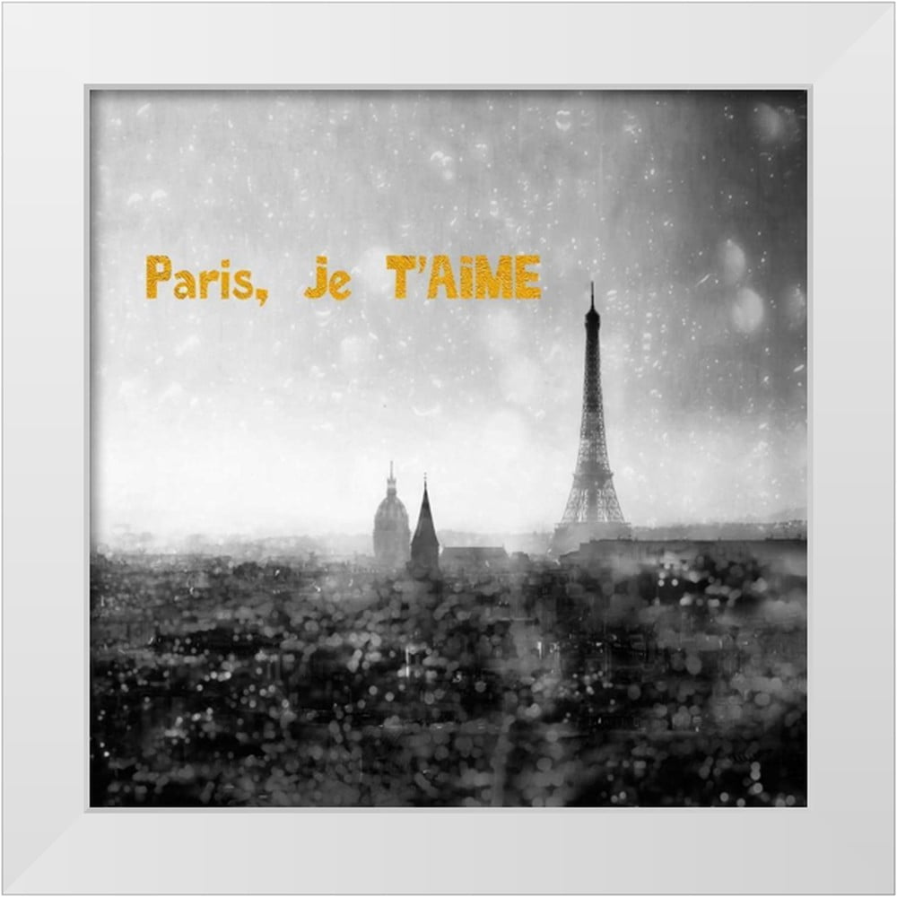 Telik, Tracey 26x26 White Modern Wood Framed Museum Art Print Titled ...