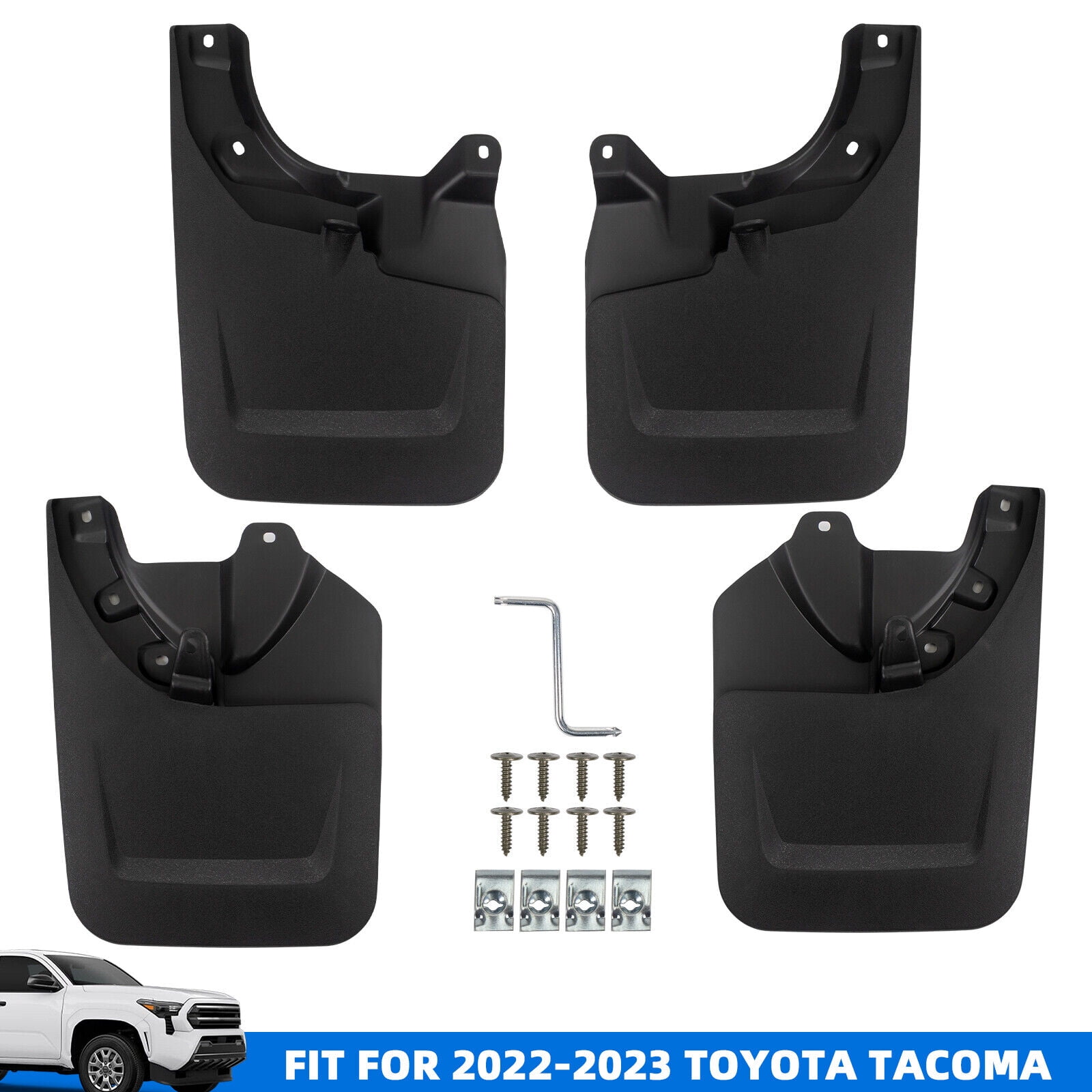 Telimocy 4x Splash Mudguard Guards Front & Rear Mud Flap For 2022-2023 ...