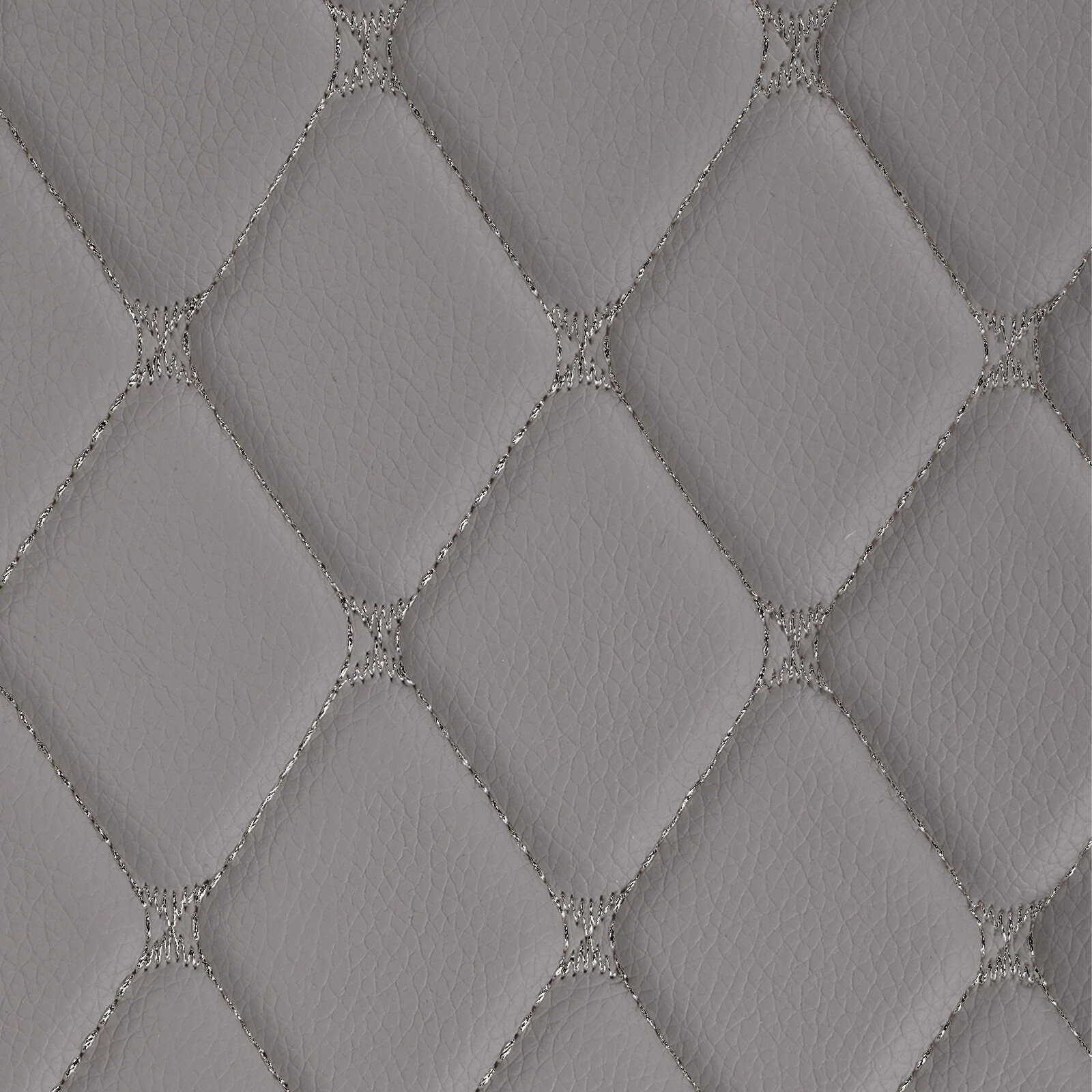 Telimocy 59" W Vinyl Leather Fabric Diamond Quilted Faux Leather ...