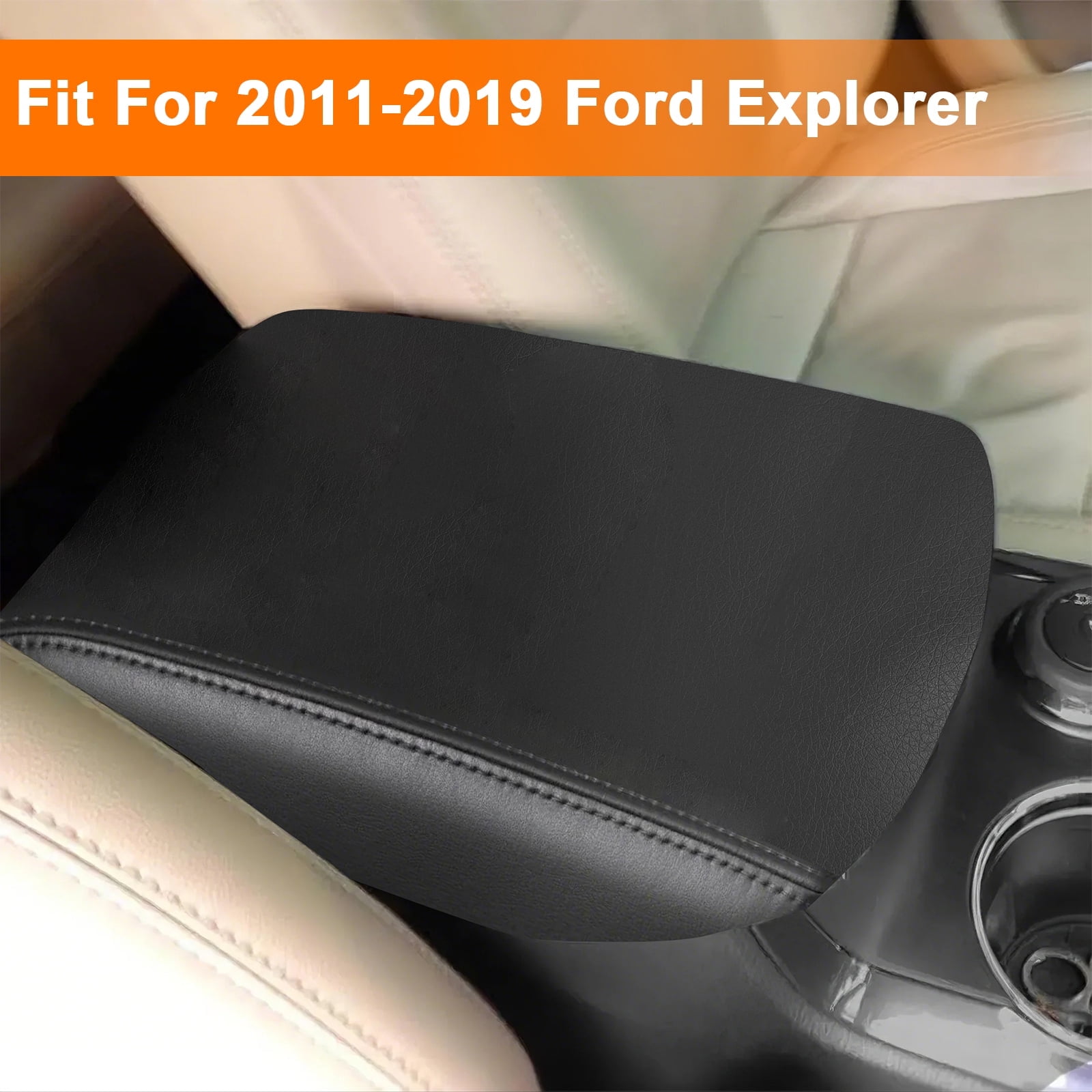 Telimocy Console Lid Armrest Cover For 2011-2019 Ford Explorer Console ...