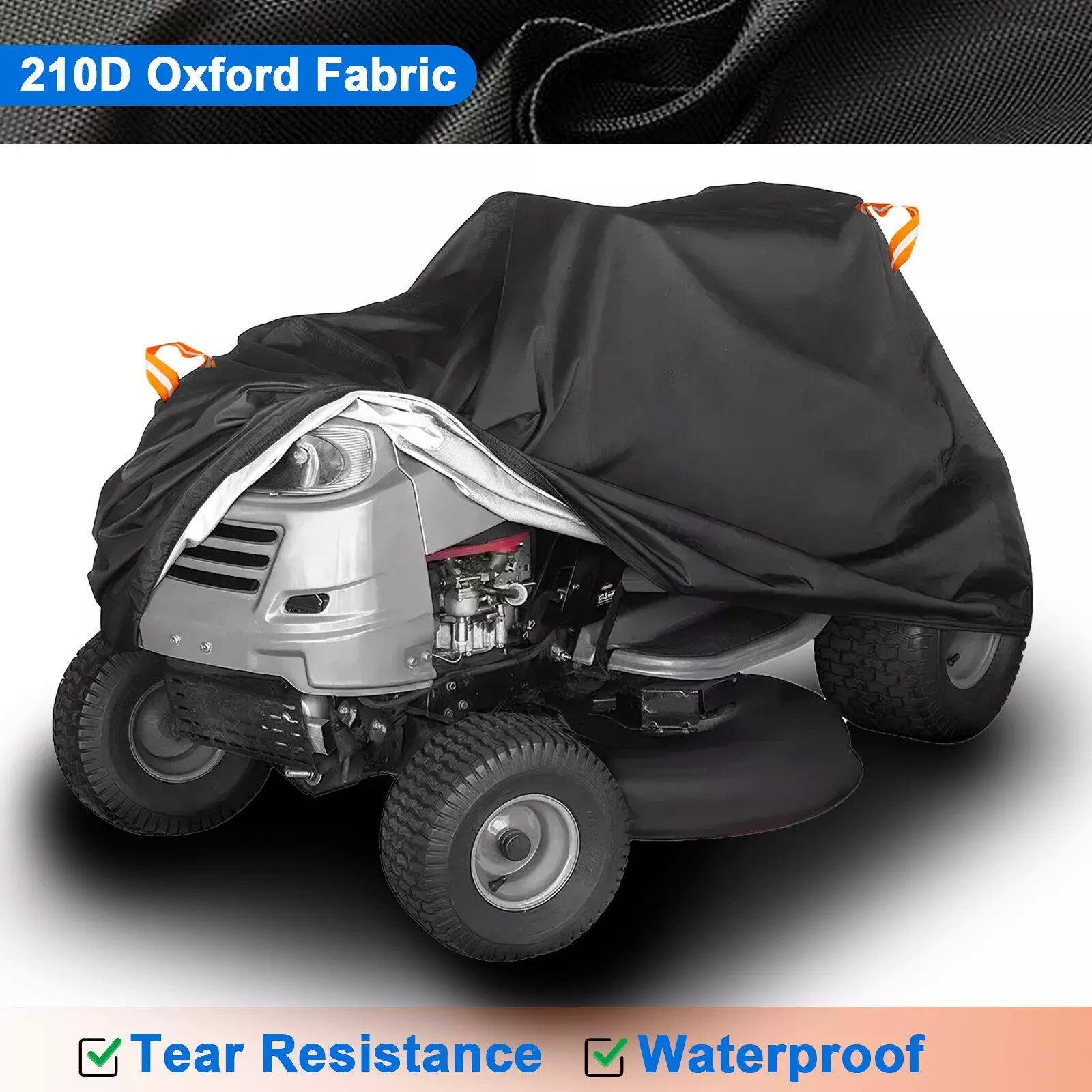 Telimocy Riding Lawn Mower Cover Tractor Covers for Deck up to 54 ...