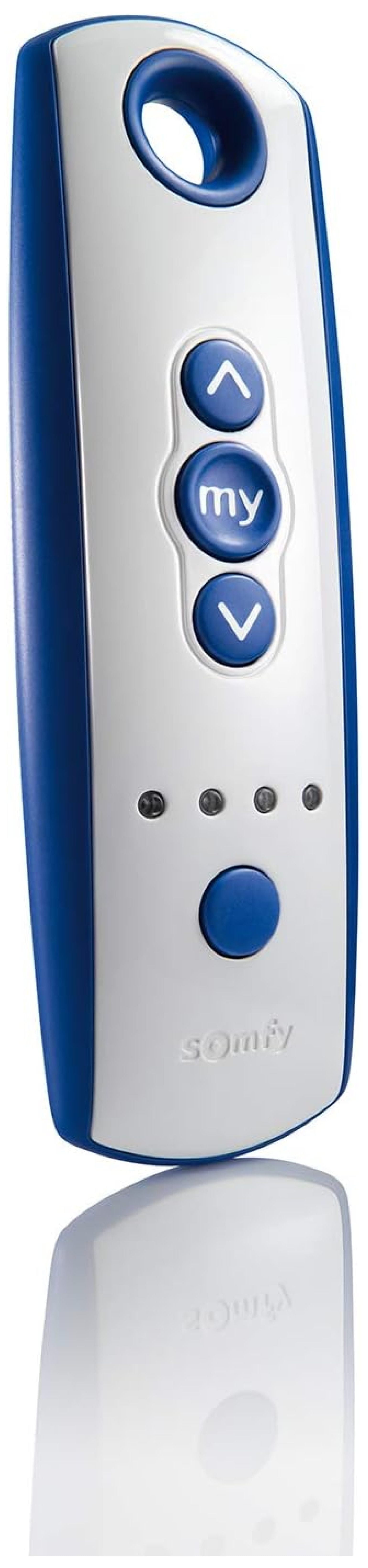 Telis 4 RTS Patio Controller White Blue 5 Channel Handheld Remote for ...