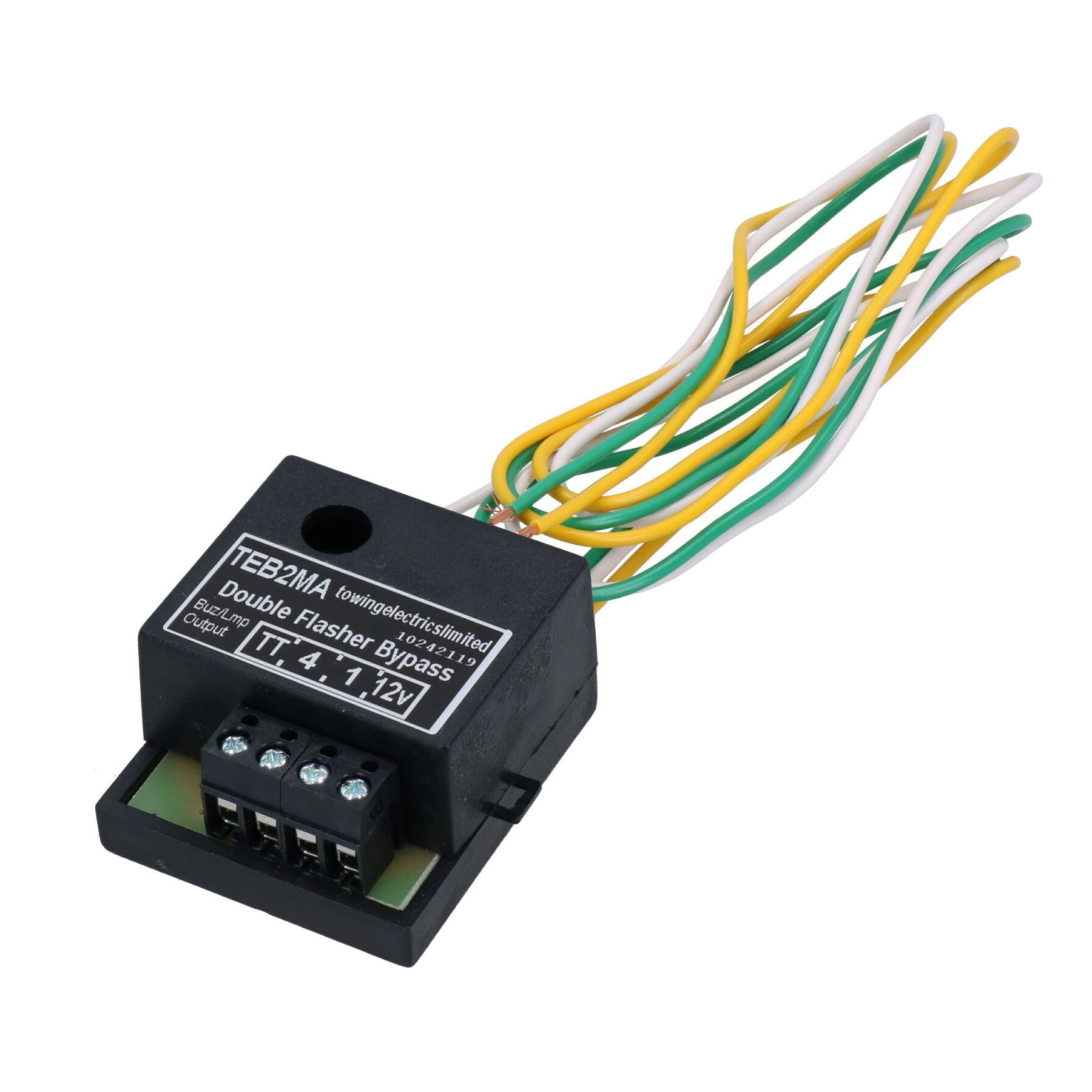 Tell Tail 12V Audible Buzzer Tow Bar Indicator Bypass Towing Electrics ...