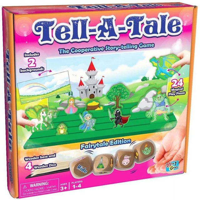 Getta1Games Tell-a-Tale Fairytale Edition Kids Creative Story Game with ...