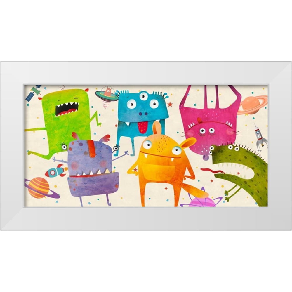 Teller, Skip 24x14 White Modern Wood Framed Museum Art Print Titled ...