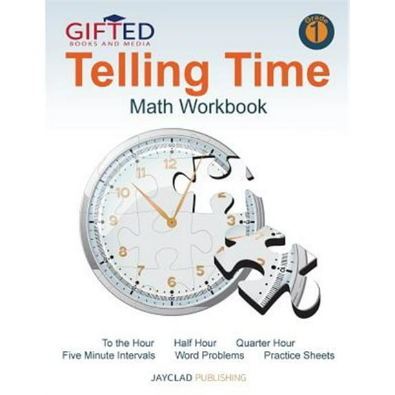 Telling Time: Math Workbook: Grade 1 - Walmart.com