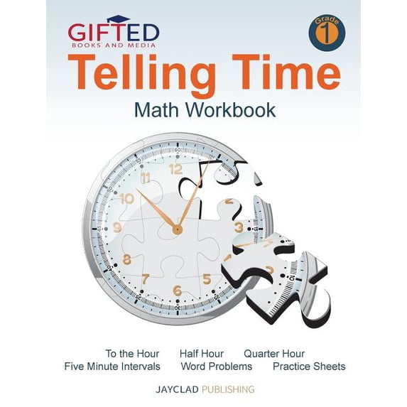 Telling Time: Math Workbook: Grade 1, (Paperback) - Walmart.com