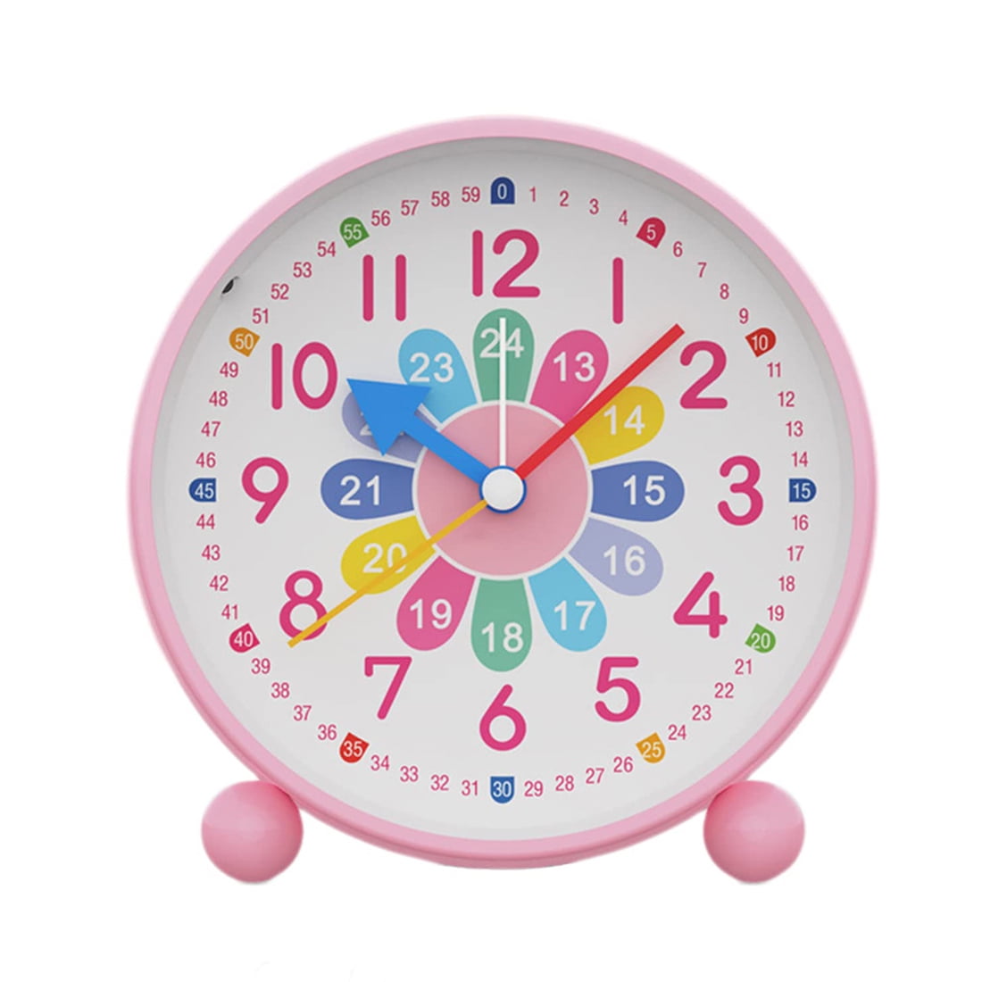 Telling Time Teaching Clock Analog Alarm Clock Small Clock, Travel ...