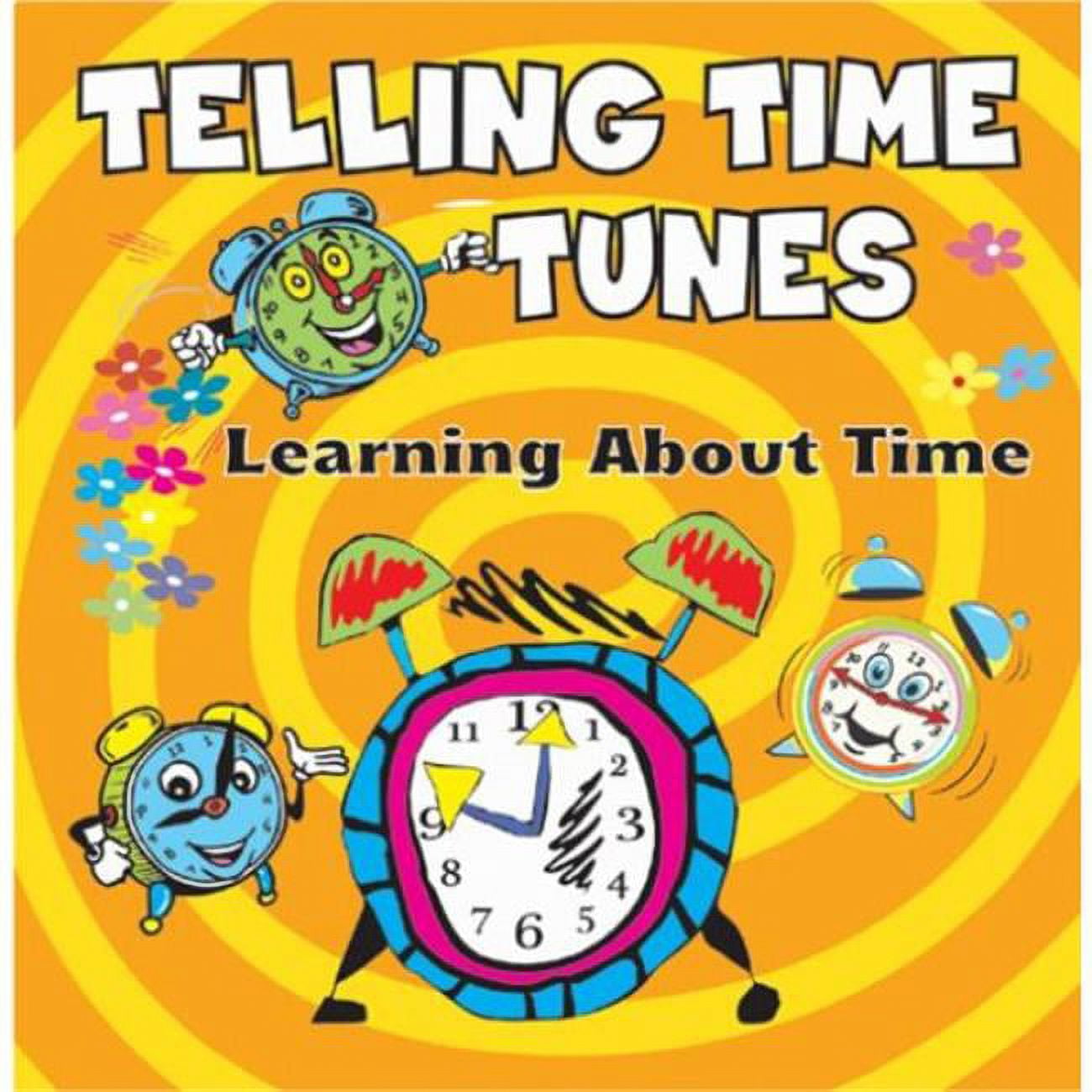 Telling Time Tunes Song CD for PK to 1st Grade - Walmart.com