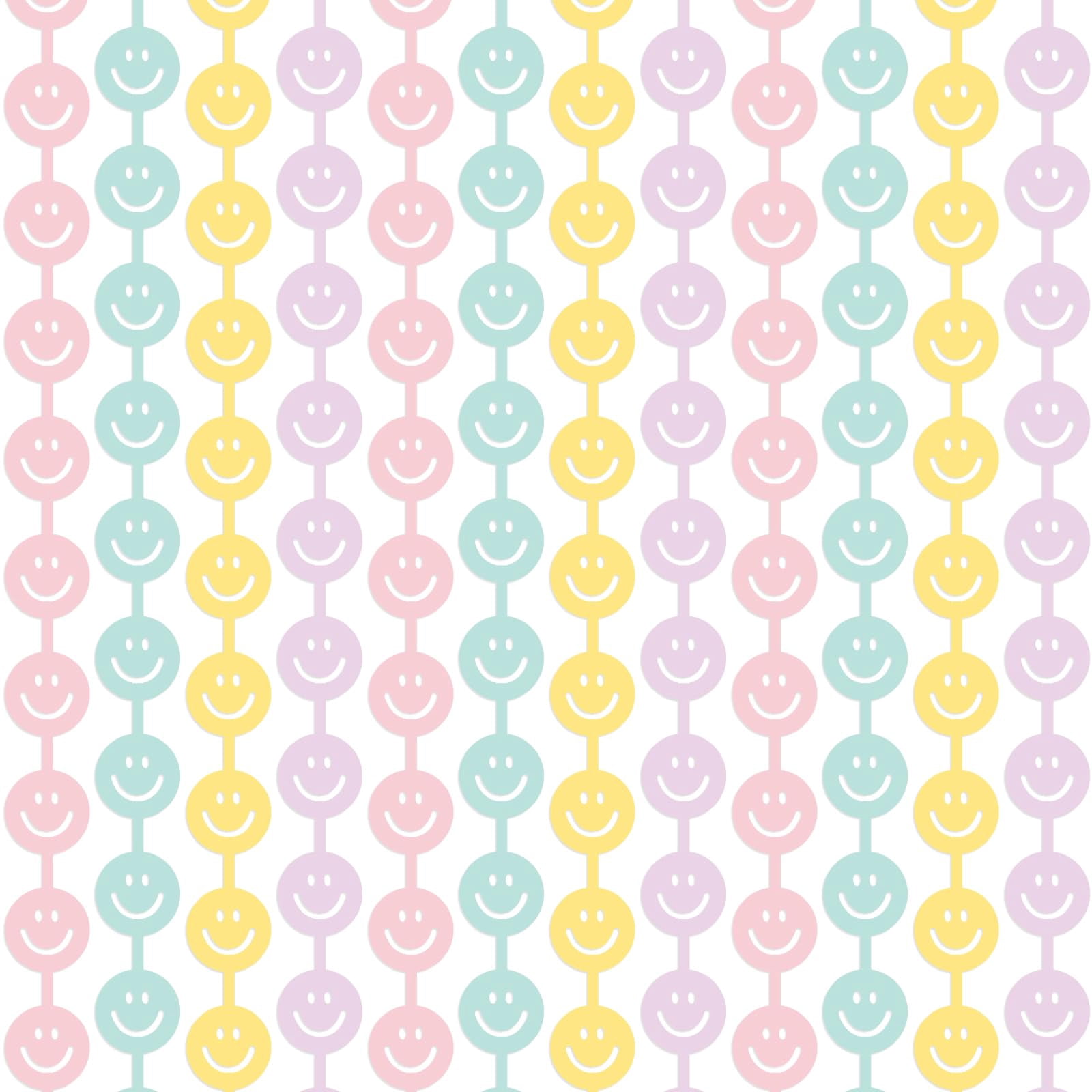 Tellingyou 2 Set Smile Face Foil Curtain Smile Party Decorations Happy ...