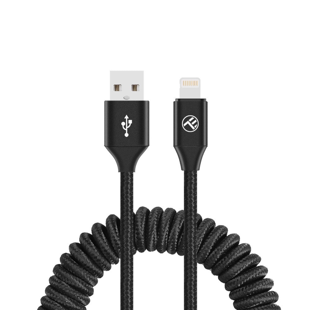 Tellur Extendable USB to Lightning Cable, 3A, 1.8m, Compatible with ...