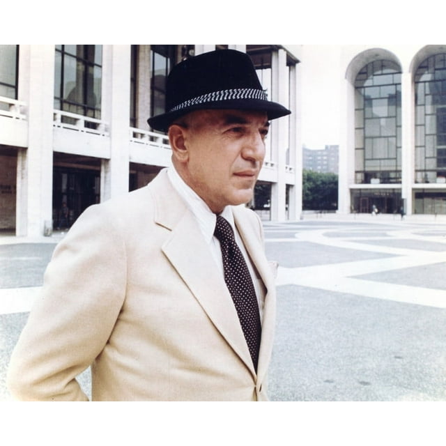 Telly Savalas 24X36 Classic Hollywood Poster In Beige Suit As Kojak ...