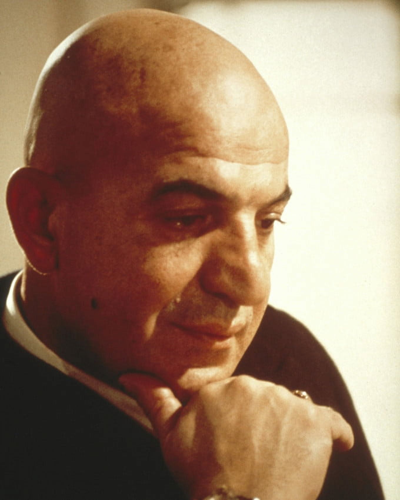 Telly Savalas In Kojak In Thoughtful Mood As Theo Kojak In Thoughtful ...