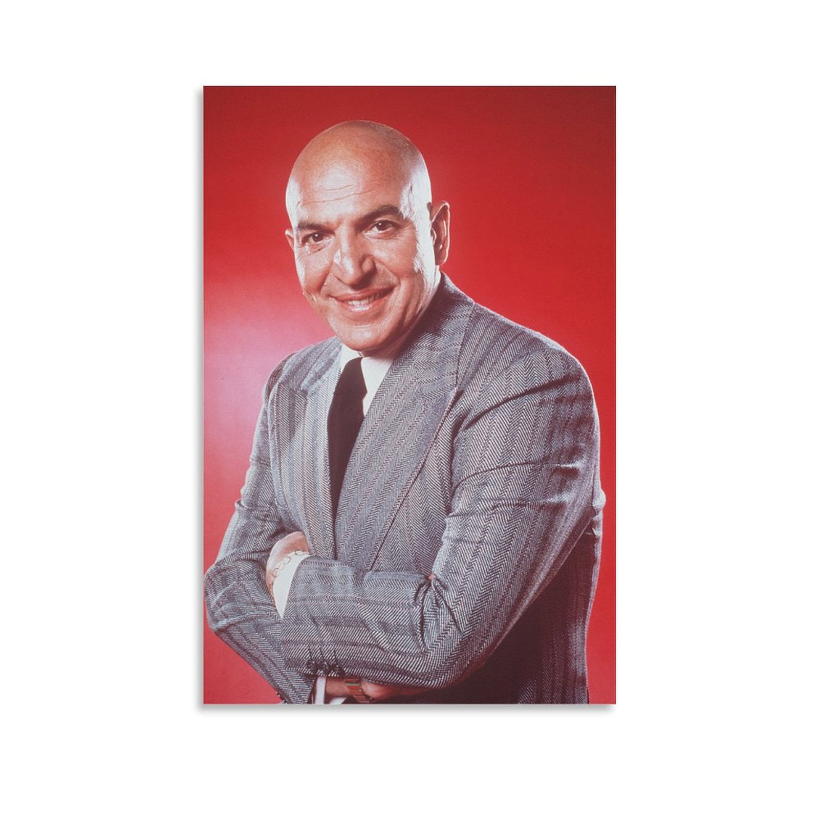 Telly Savalas Poster 2 Painting On Canvas Wall Art Poster Scroll ...