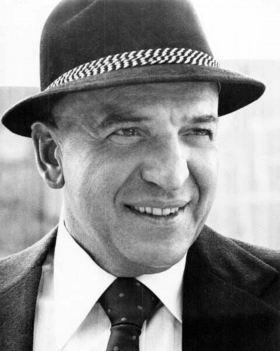 Telly Savalas in his classic black hat smiling as Kojak 5x7 inch photo - Walmart.com
