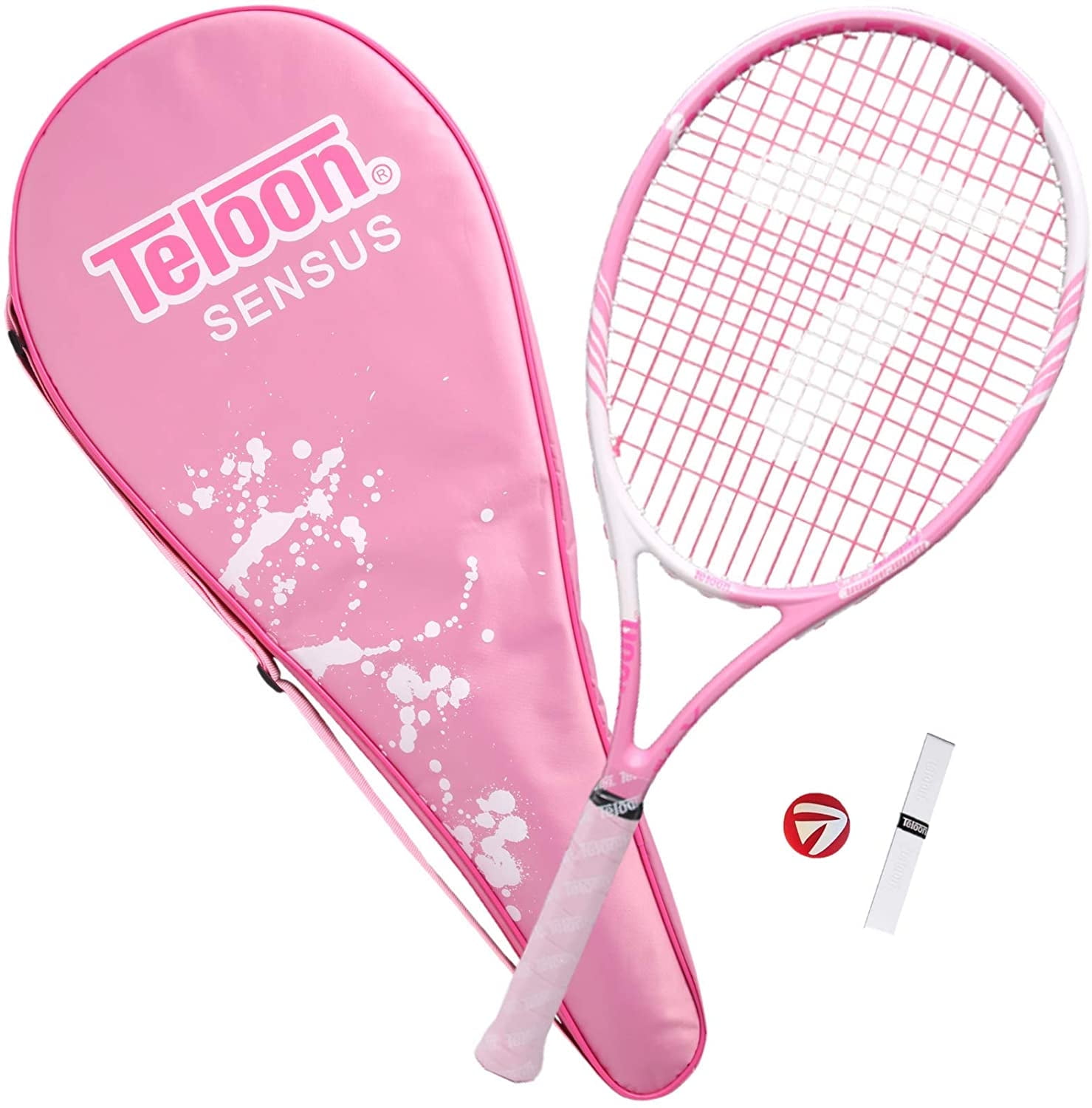Teloon High Quality Tennis Racquet with Bag Cover Shock Absorber ...