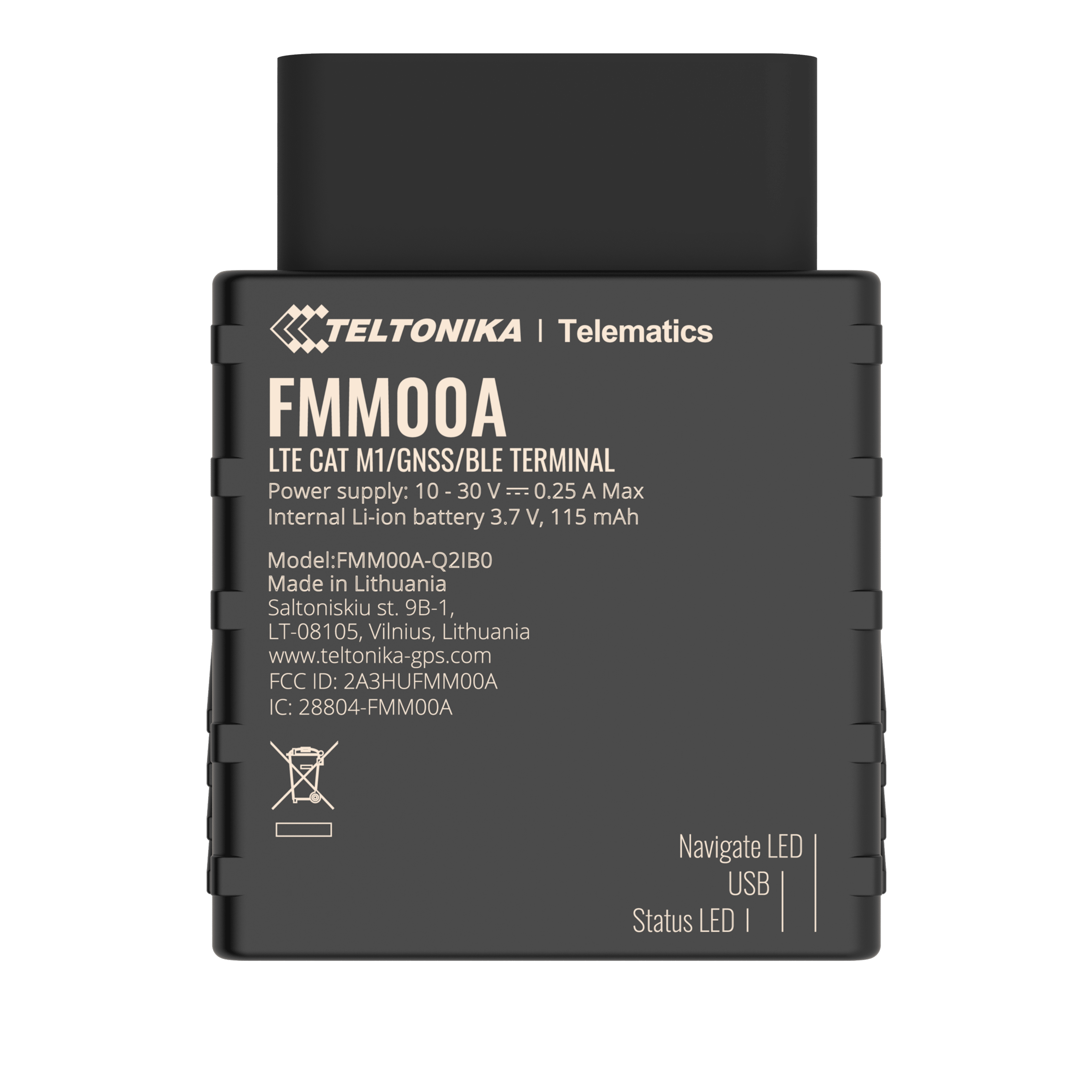 Teltonika OBD II GPS Tracker - Walmart.com