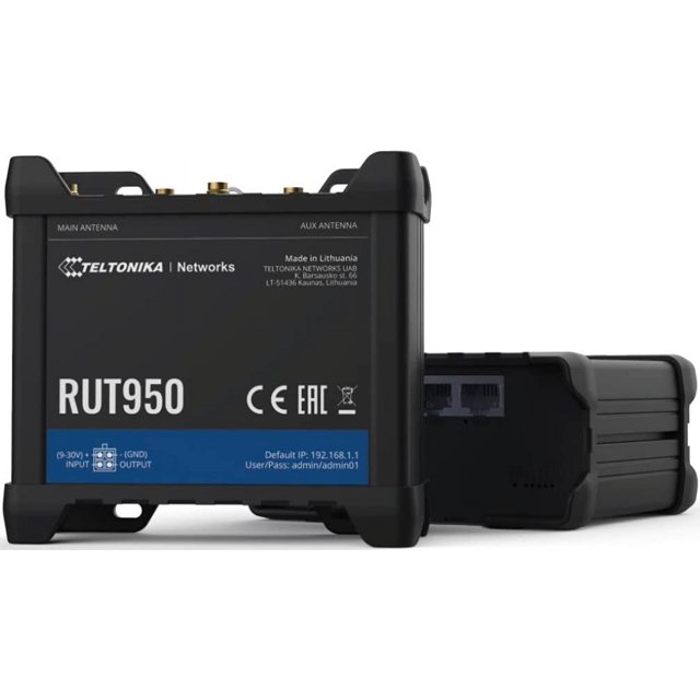 Teltonika RUT950K02400 Model RUT950 Industrial 4G LTE Wi-Fi WAN ...
