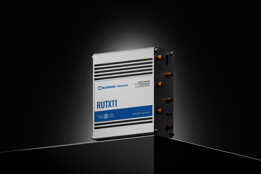 Teltonika RUTX11 LTE Cat 6 Industrial Cellular Router – 4G LTE, Dual ...