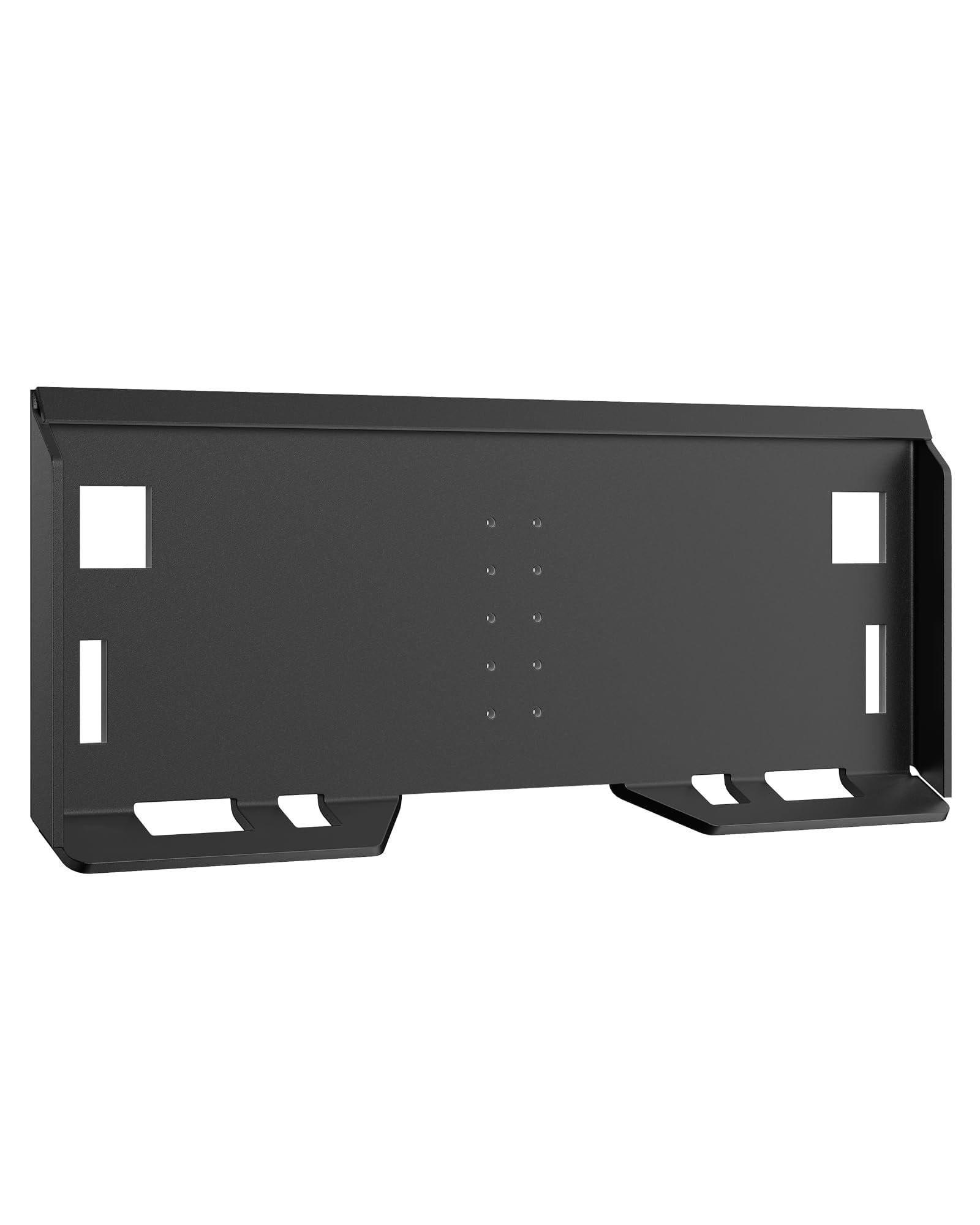 Telyswee 1/4" Thick Universal Skid Steer Mount Plate w/Holes, Skid ...
