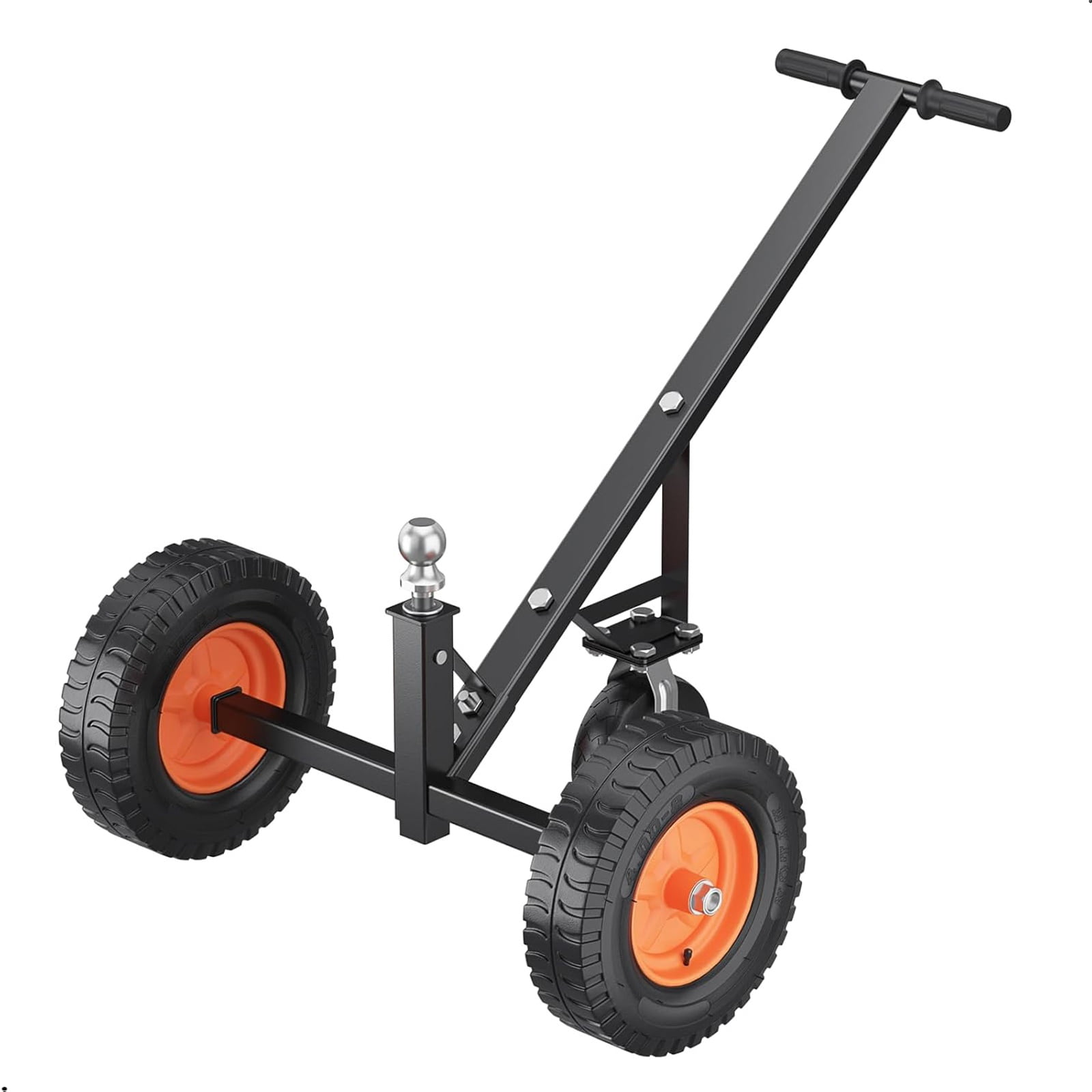 Telyswee 1000lbs Adjustable Trailer Dolly 19"-26" Height 2" Ball with ...