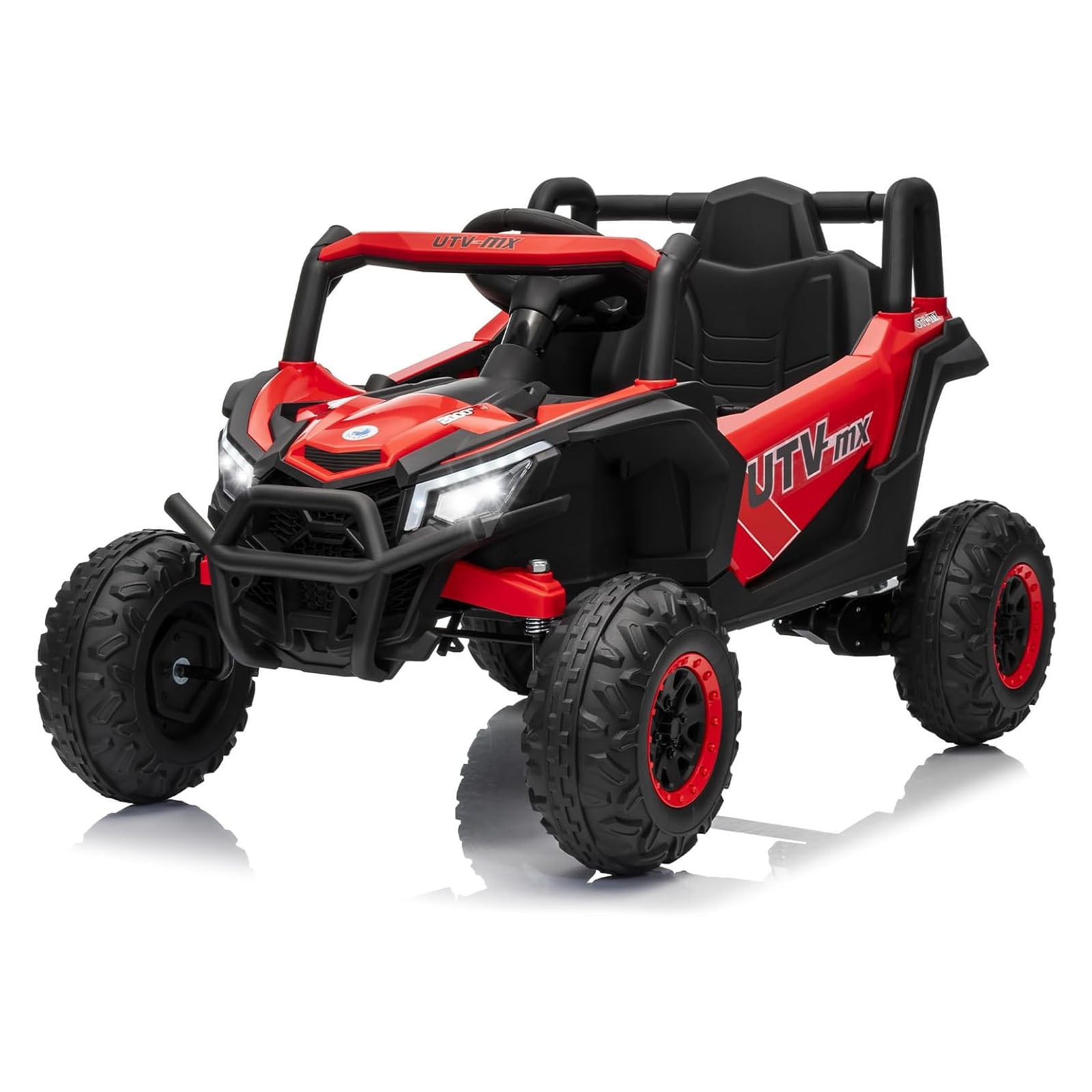 Telyswee 12V Kids Ride On Car, UTV Truck w/ Remote Control, 4WD/2WD Switchable, Electric Vehicle ...