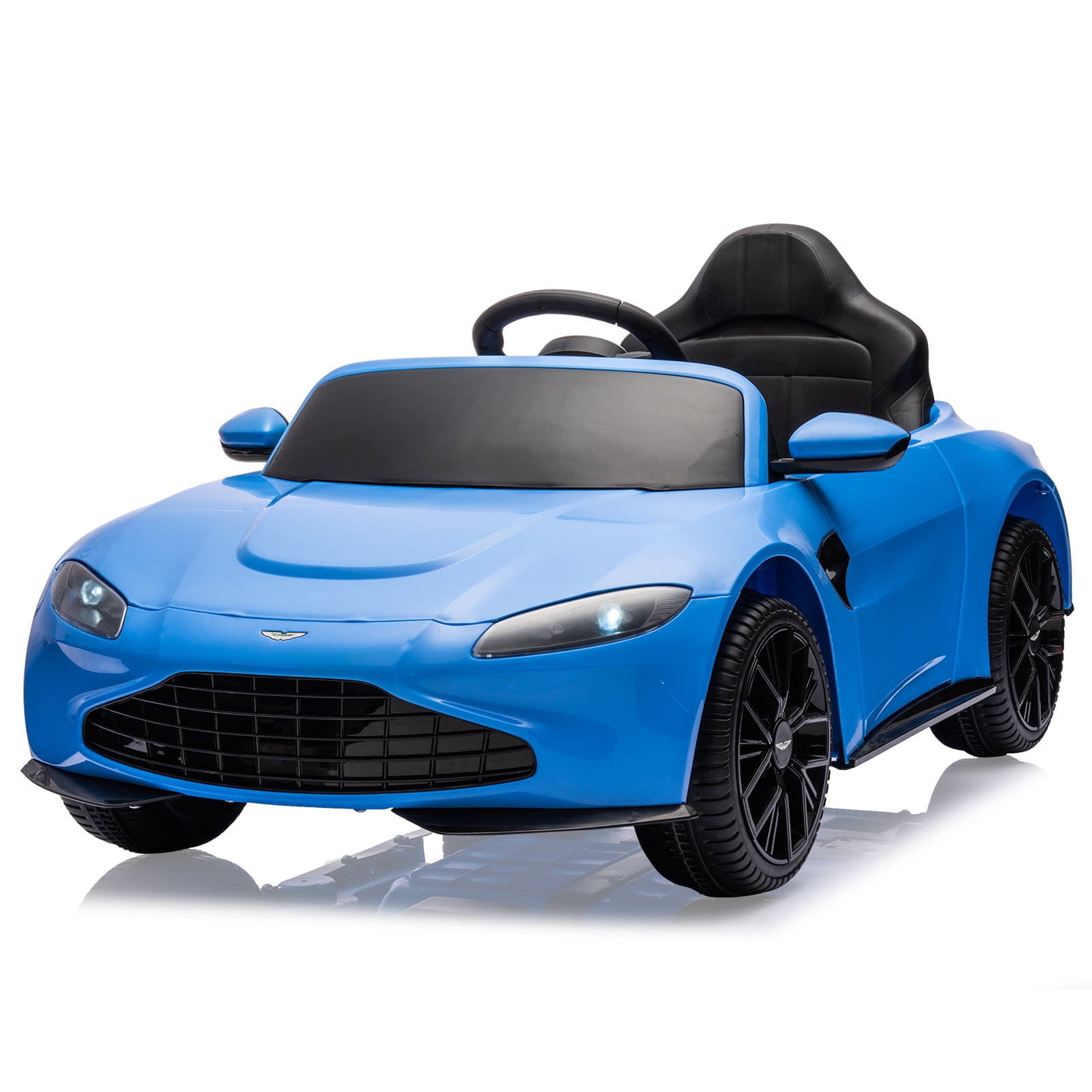 Telyswee 12V Ride on Sports Car for Kids Battery Powered Car Ride on ...