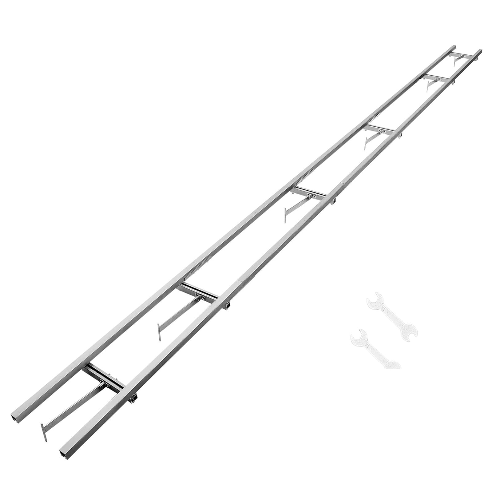 Telyswee 15FT Rail Mill Guide System 4 Crossbar Kits Work with Chainsaw ...