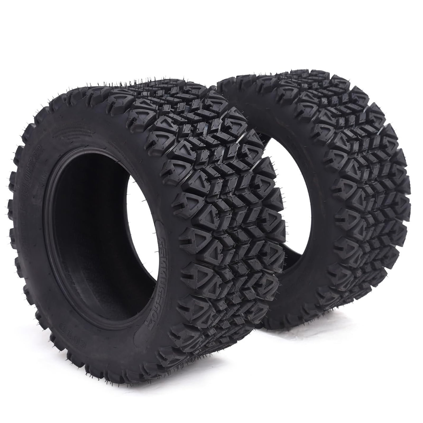 Telyswee 2 Pack 23x10.5-12 Lawn Mower Tires, Utility Turf Garden Golf ...