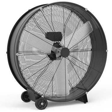 18 Inch Wall Mount Fan, 3-Speed High Velocity 4000 CFM, Oscillating ...