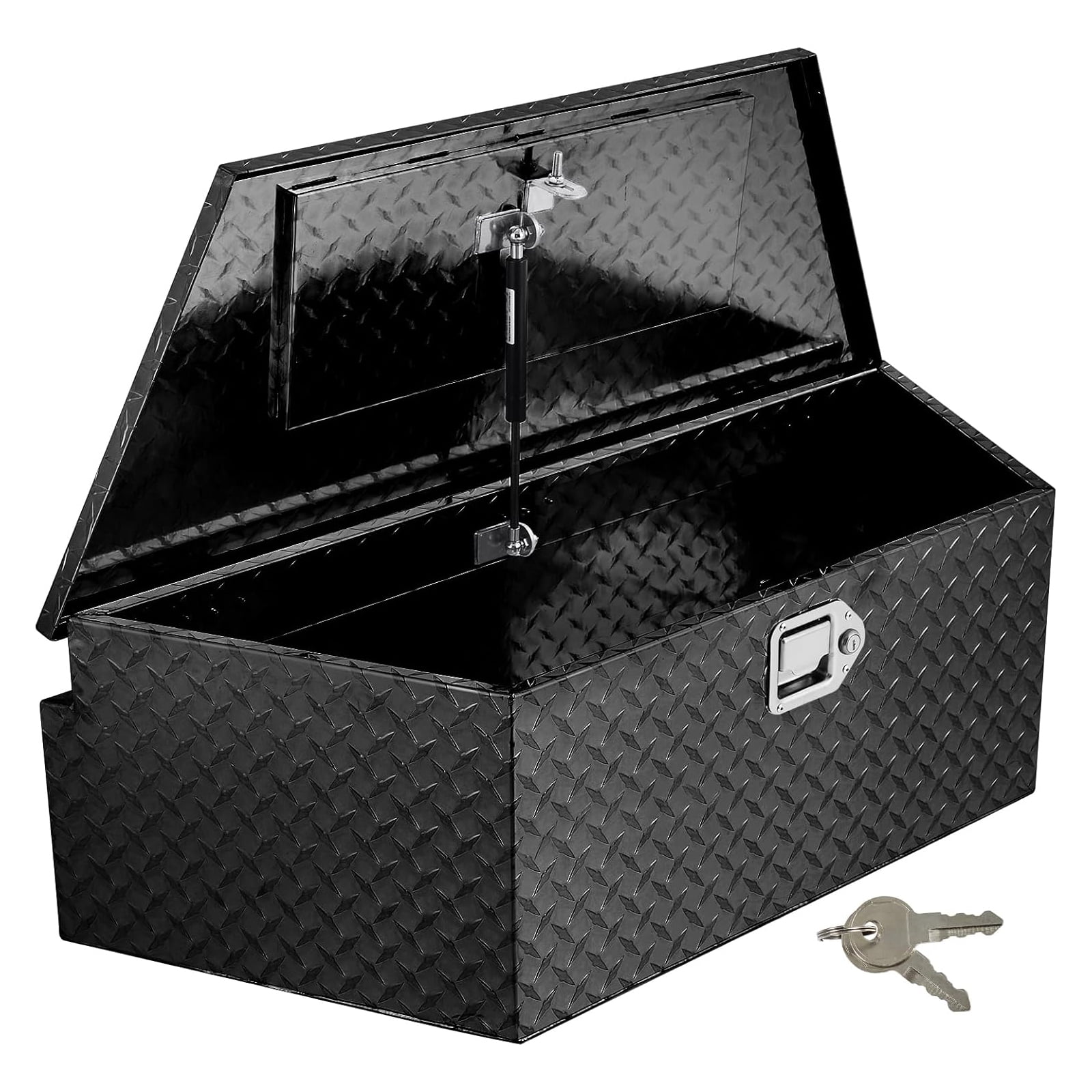 Telyswee 39" Trailer Tongue Box Heavy Duty Aluminum Trailer Tool Chest ...