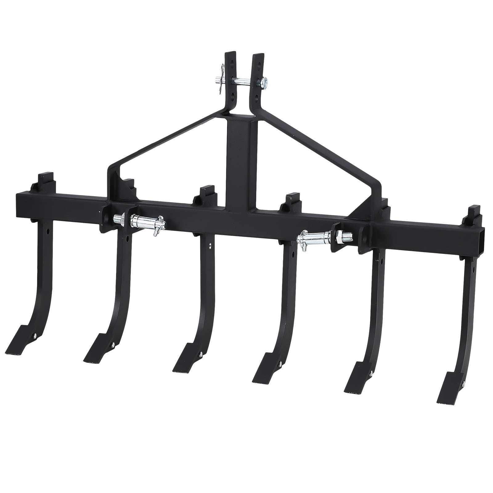 Telyswee 46-Inch Sturdy Carbon Steel Plow Scarifier with 6 Adjustable ...